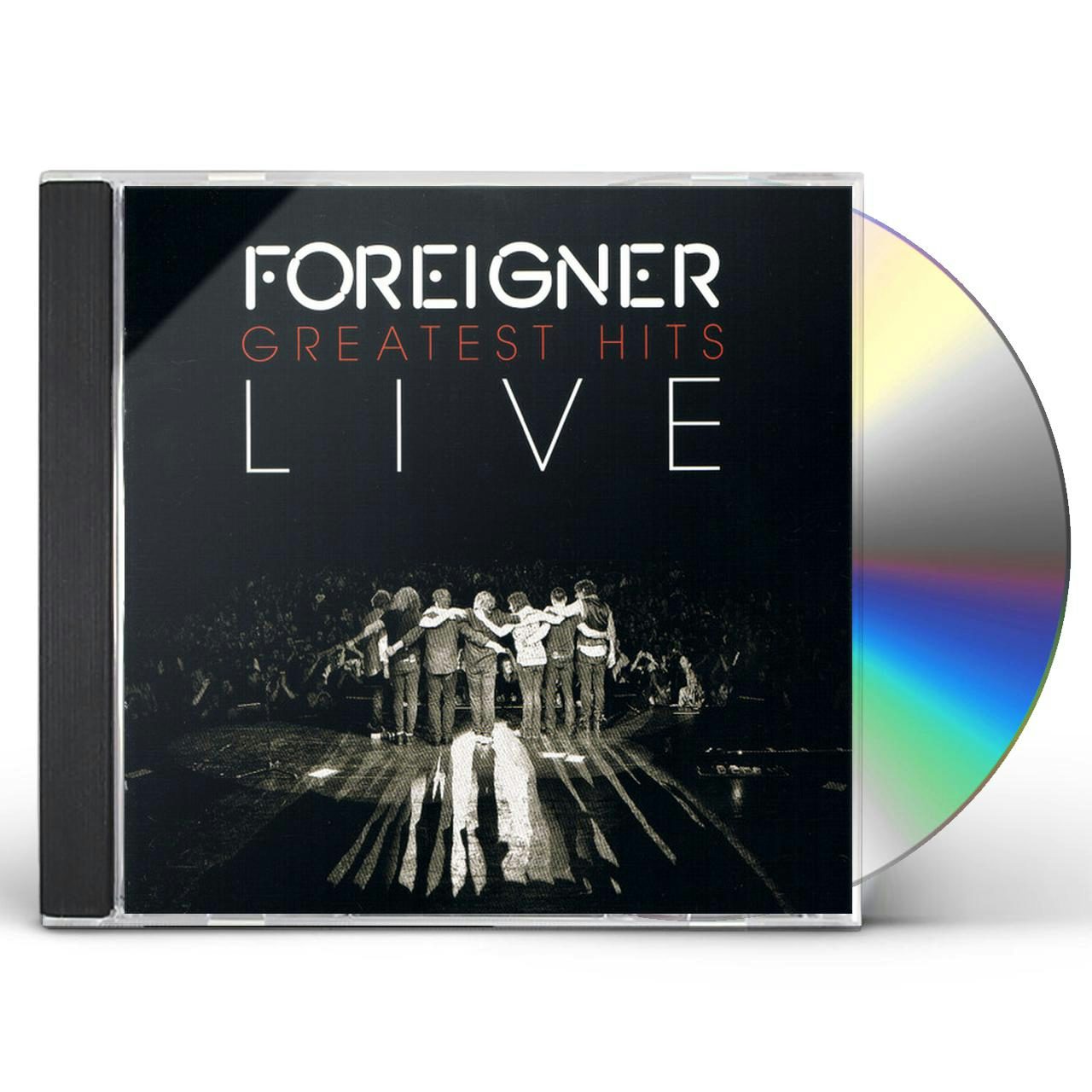 Foreigner GREATEST HITS LIVE CD