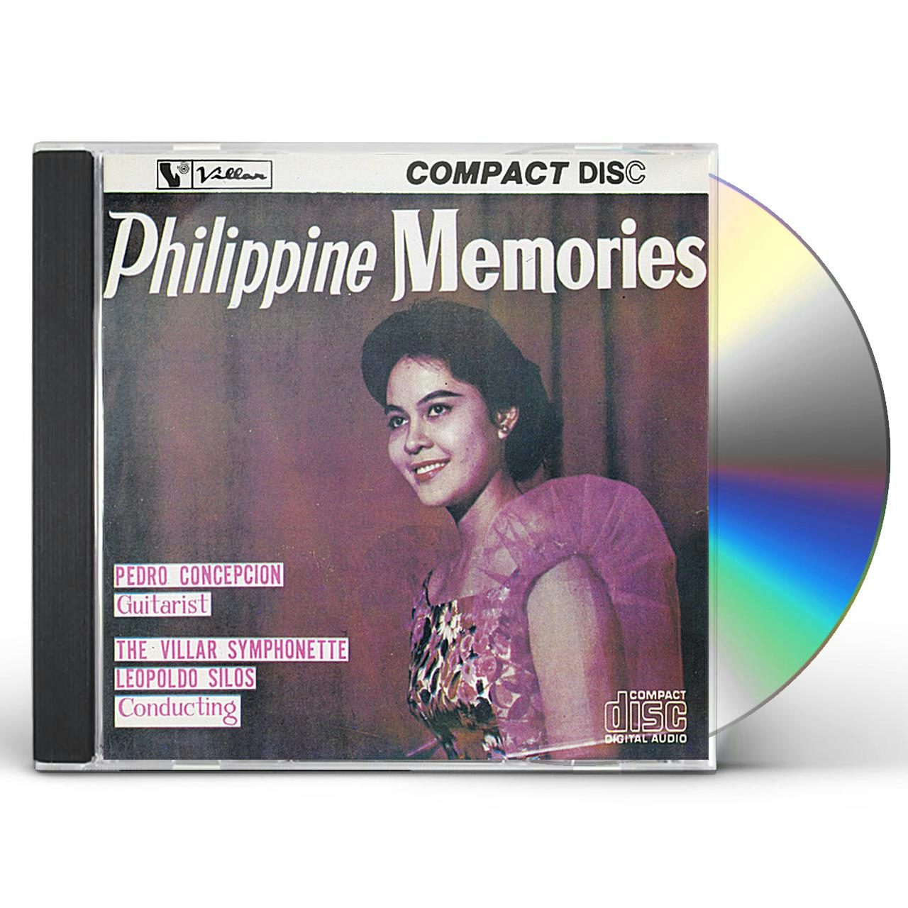 Pedro Concepcion PHILIPPINE MEMORIES 1 CD