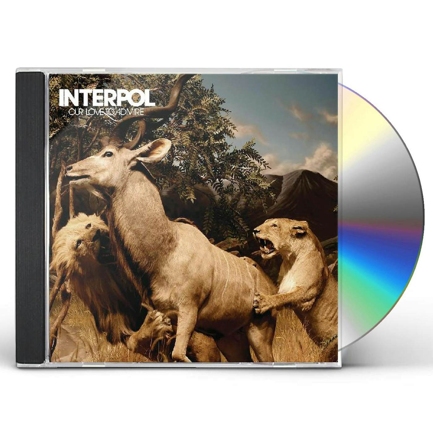 Interpol OUR LOVE TO ADMIRE CD