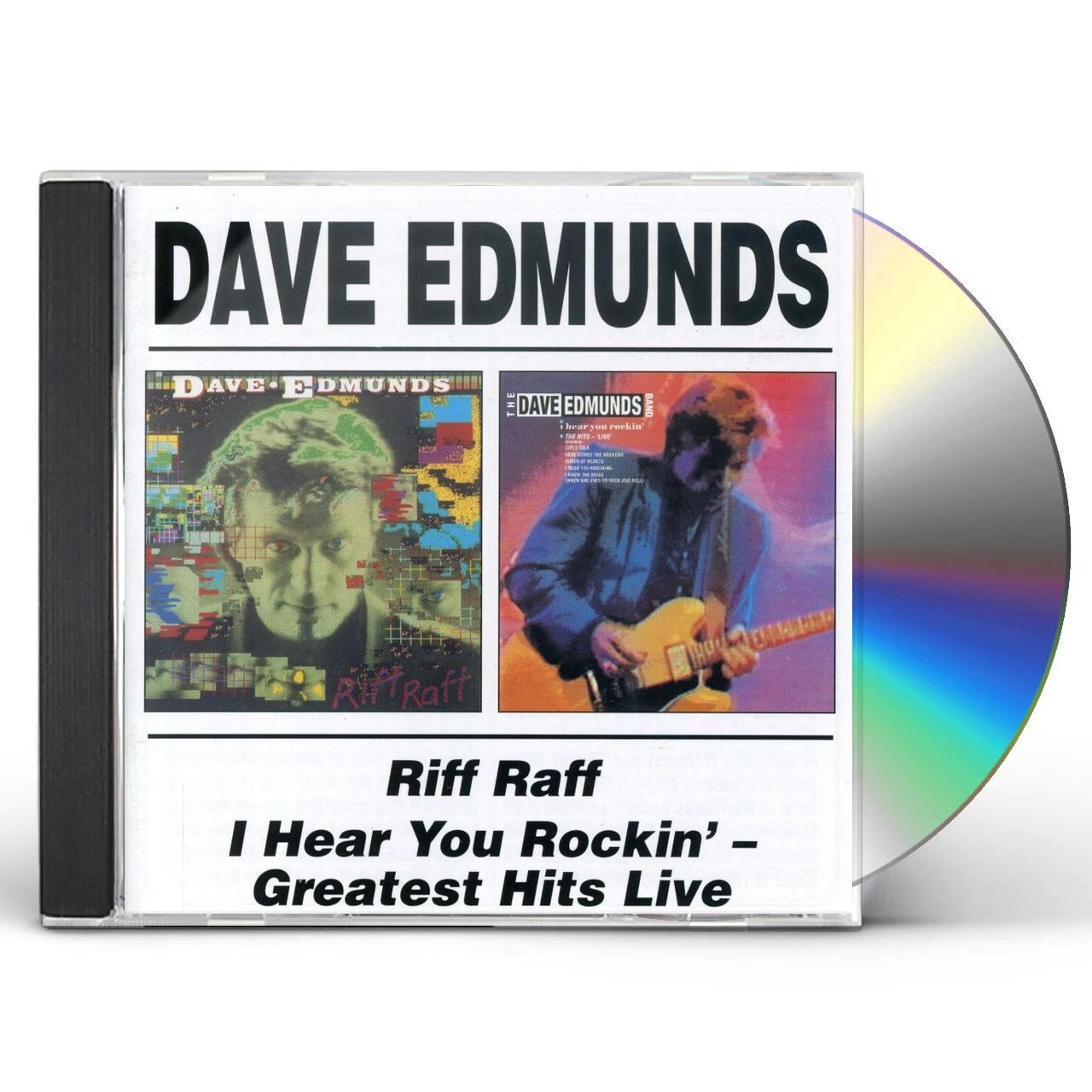 Dave Edmunds RIFF RAFF / I HEAR YOU ROCKIN CD