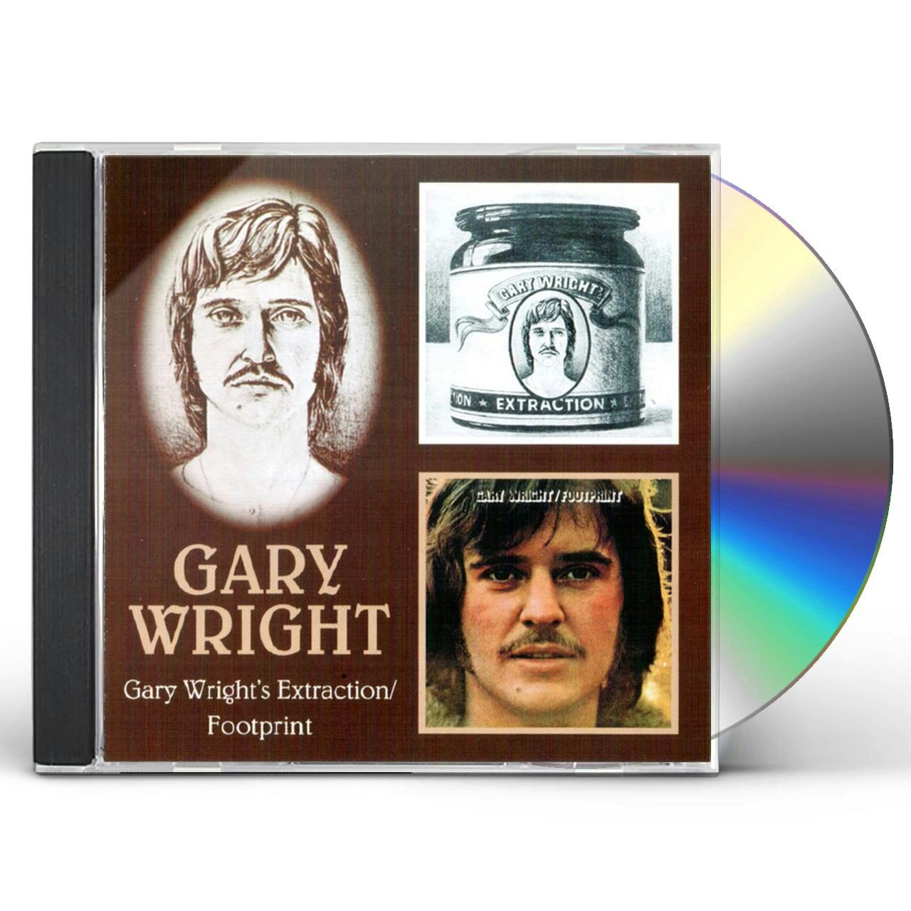 Gary Wright EXTRACTION / FOOTPRINT (REMASTERED) CD