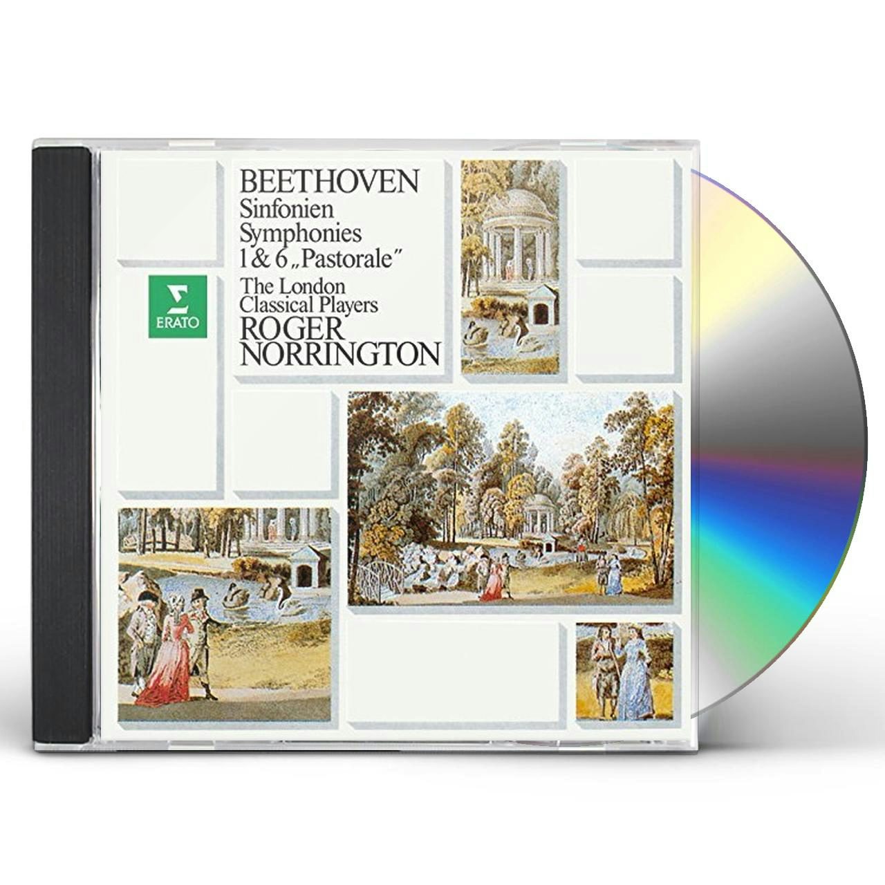 Roger Norrington BEETHOVEN: SYMPHONIES NOS. 1 & 6 CD