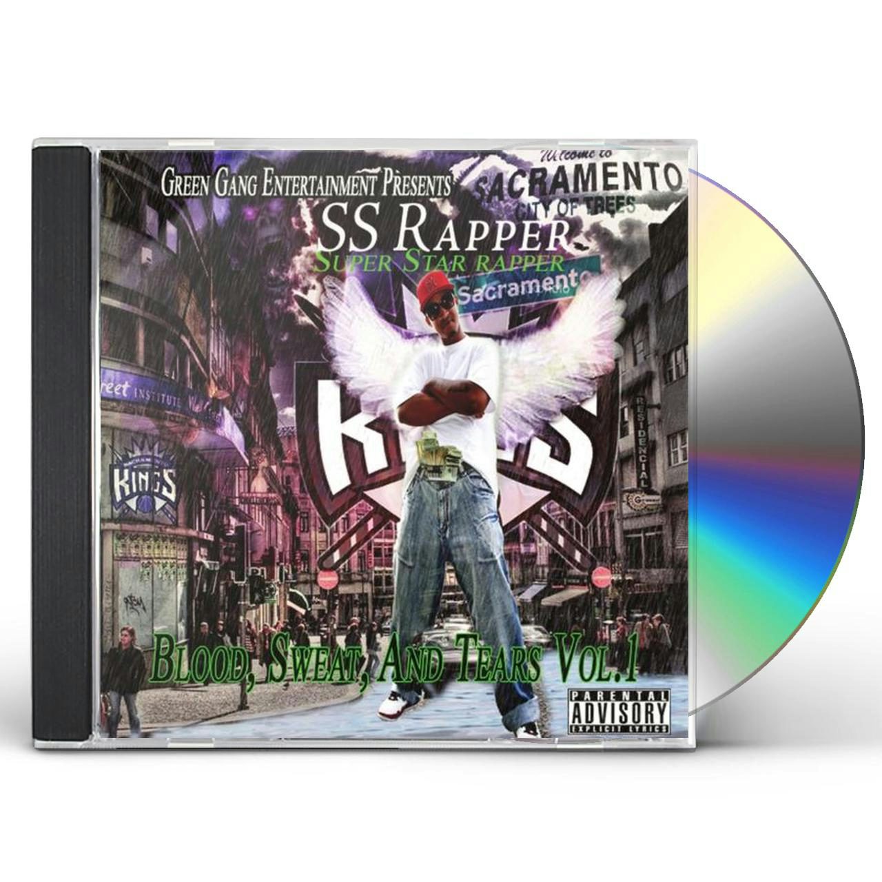 SS Rapper BLOOD SWEAT & TEARS CD