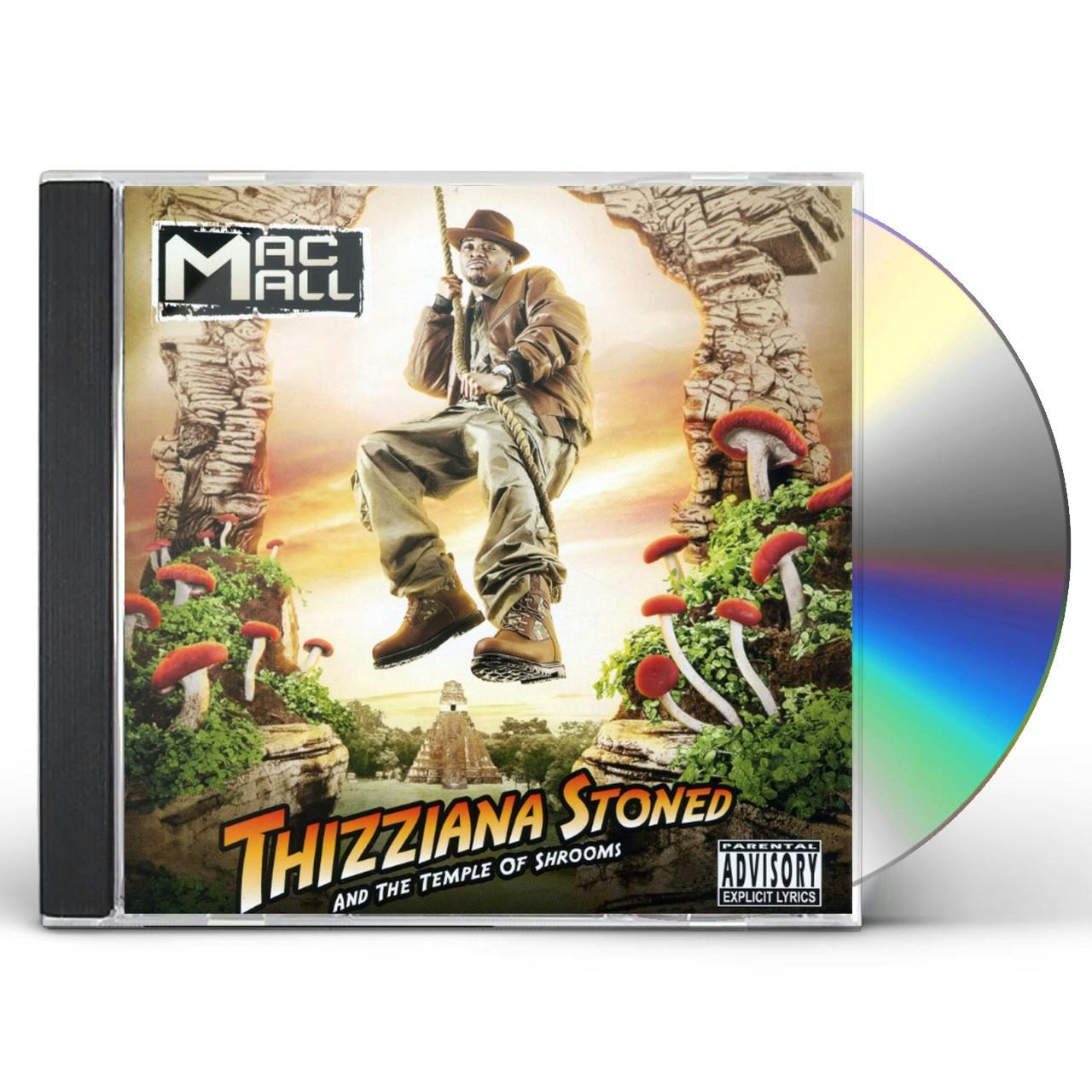 Mac Mall THIZZIANA STONED & THA TEMPLE OF SHROOMS CD