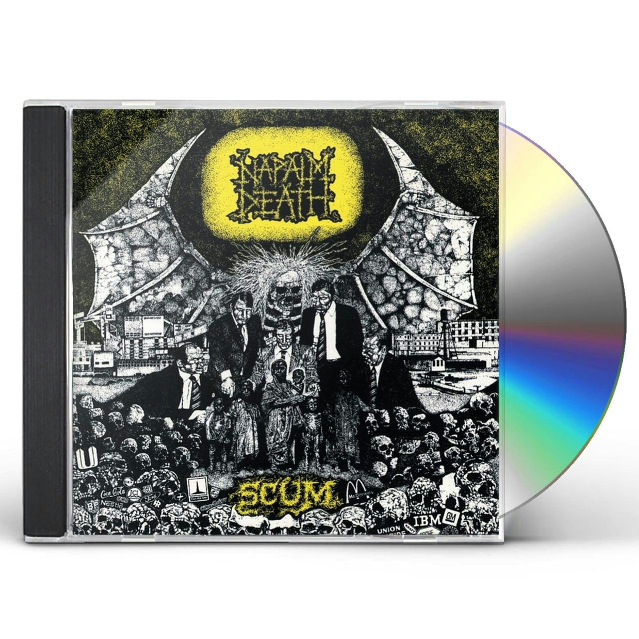 Napalm Death SCUM (FULL DYNAMIC RANGE DIGIPACK) CD