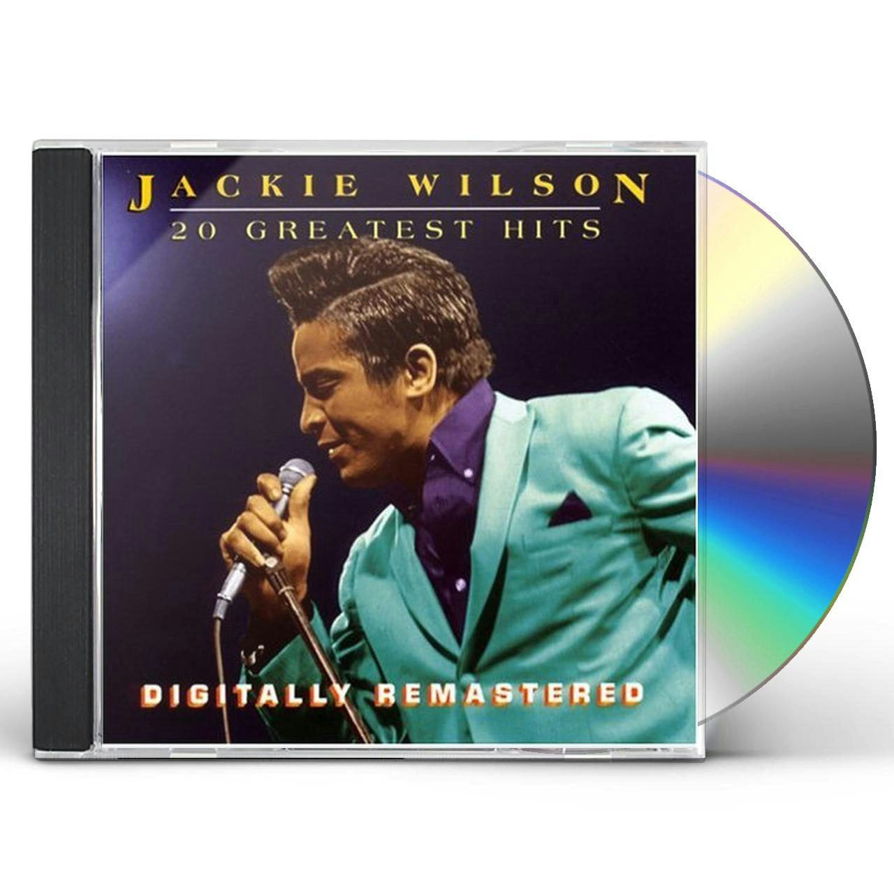Jackie Wilson 20 GREATEST HITS CD
