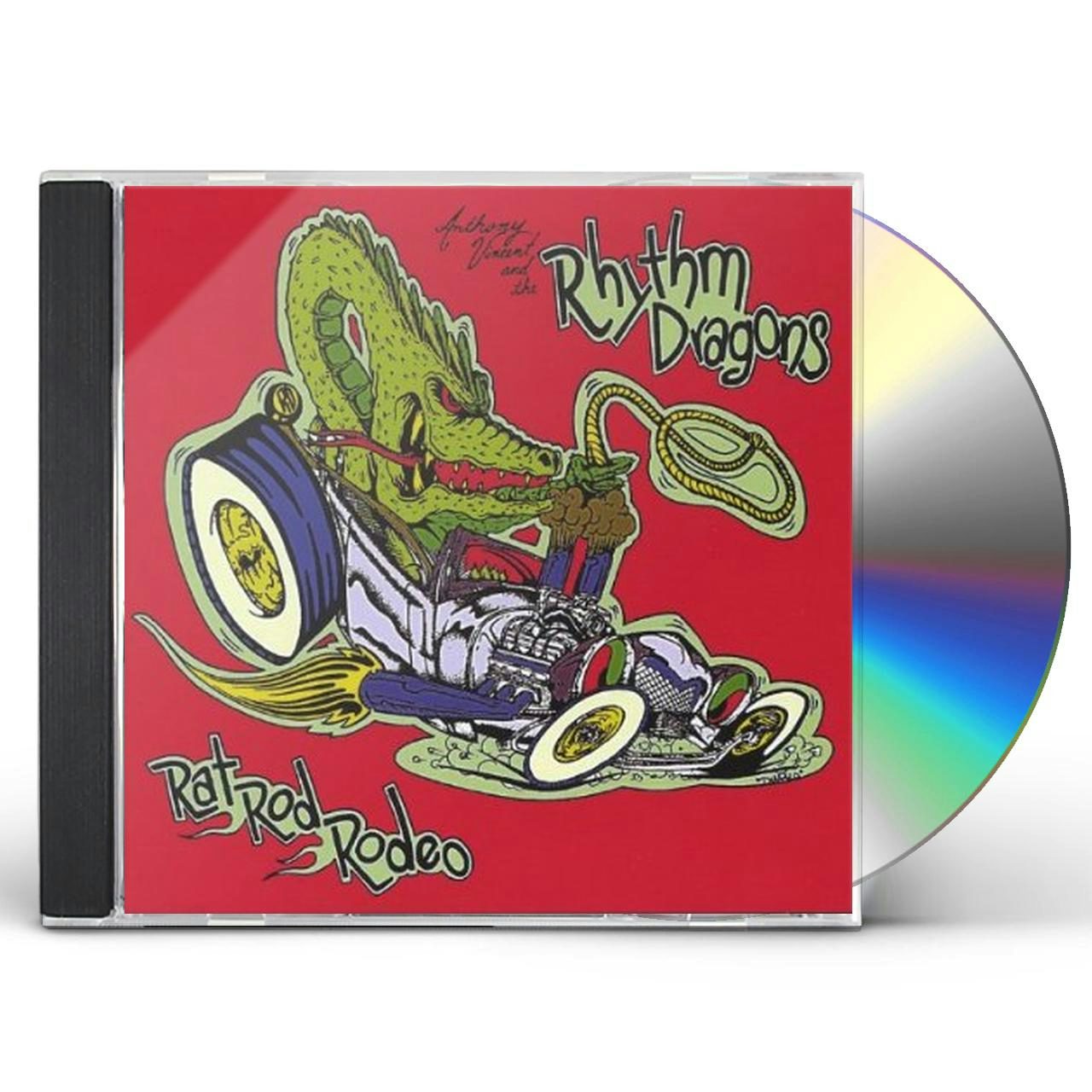 Anthony Vincent & The Rhythm Dragons RAT ROD RODEO CD