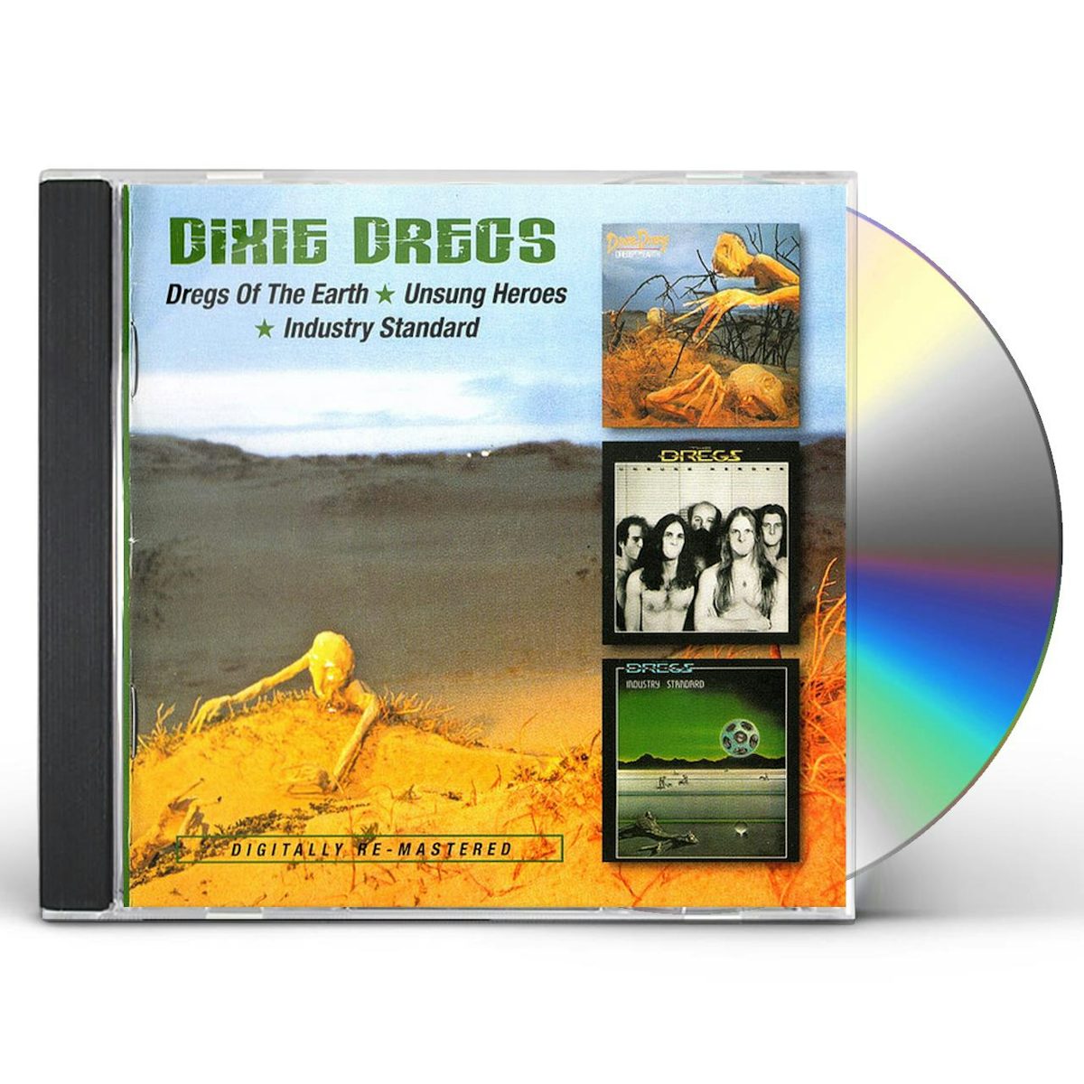 Dixie Dregs DREGS OF THE EARTH UNSUNG HEROES INDUSTRY STANDARD CD