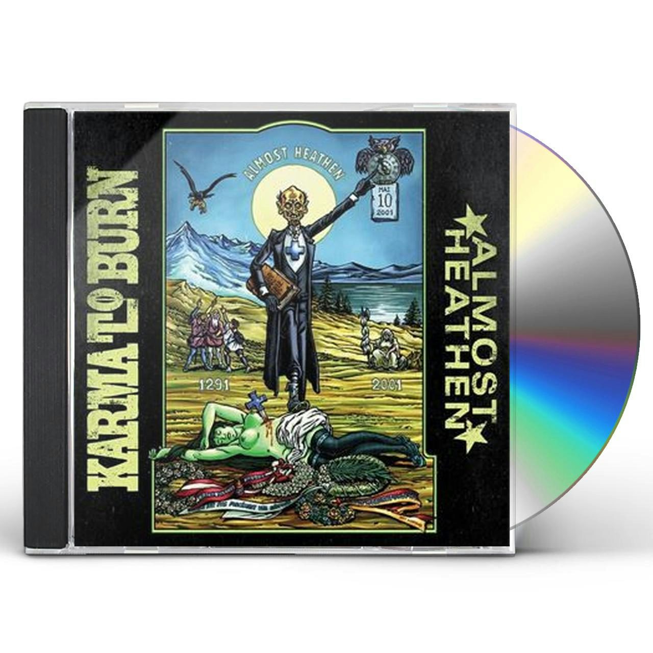 Karma To Burn ALMOST HEATHEN CD