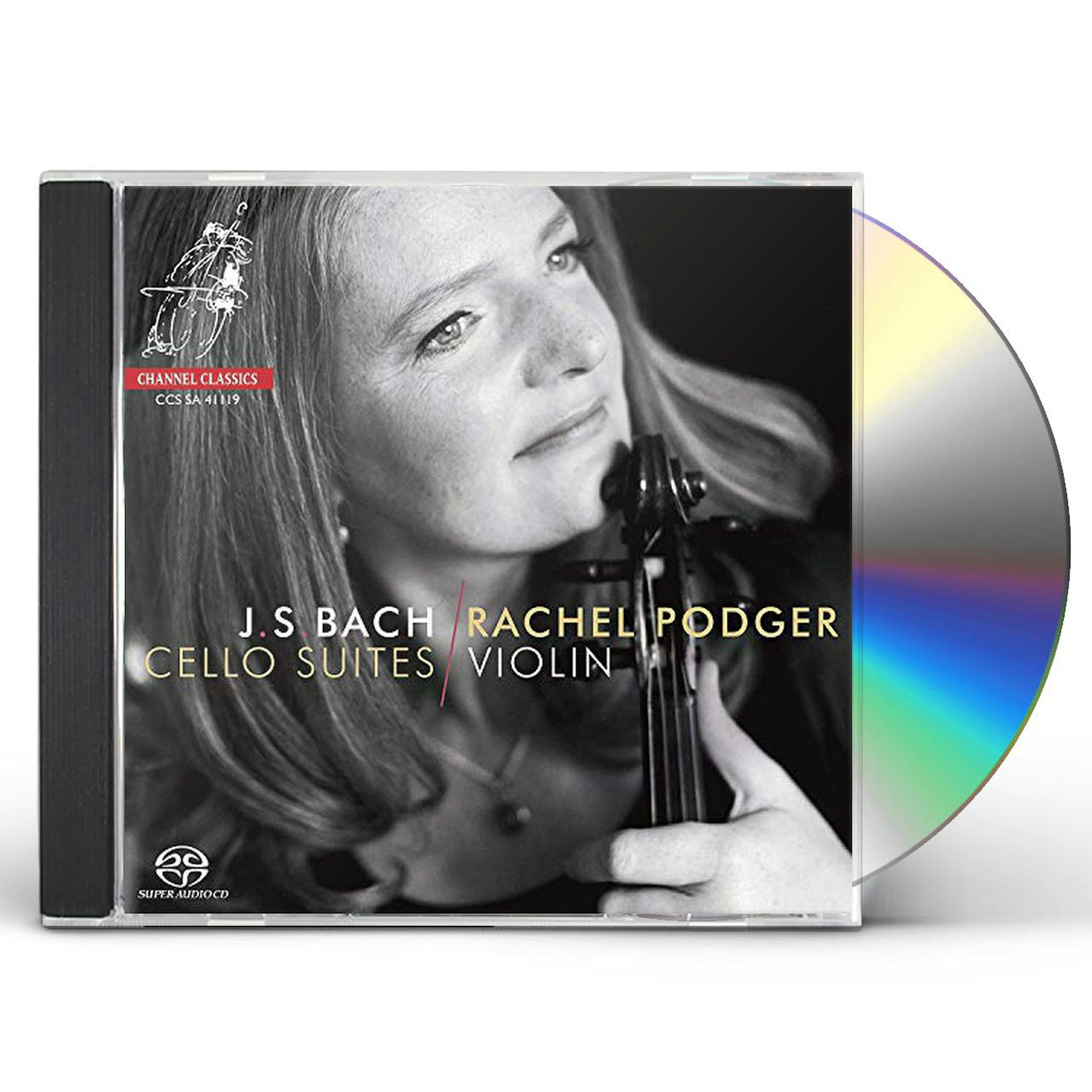 Rachel Podger BACH: CELLO SUITES (VIOLIN TRANSCRIPTION) Super Audio CD