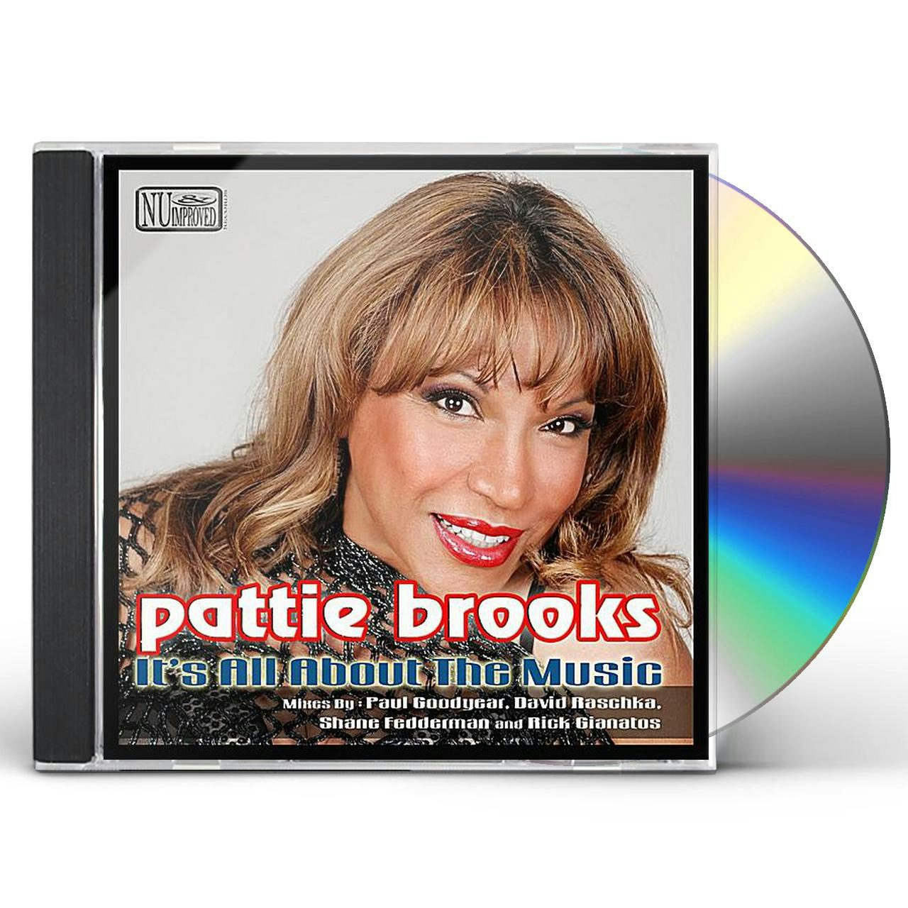Pattie Brooks IT'S ALL ABOUT THE MUSIC-US MIXES CD