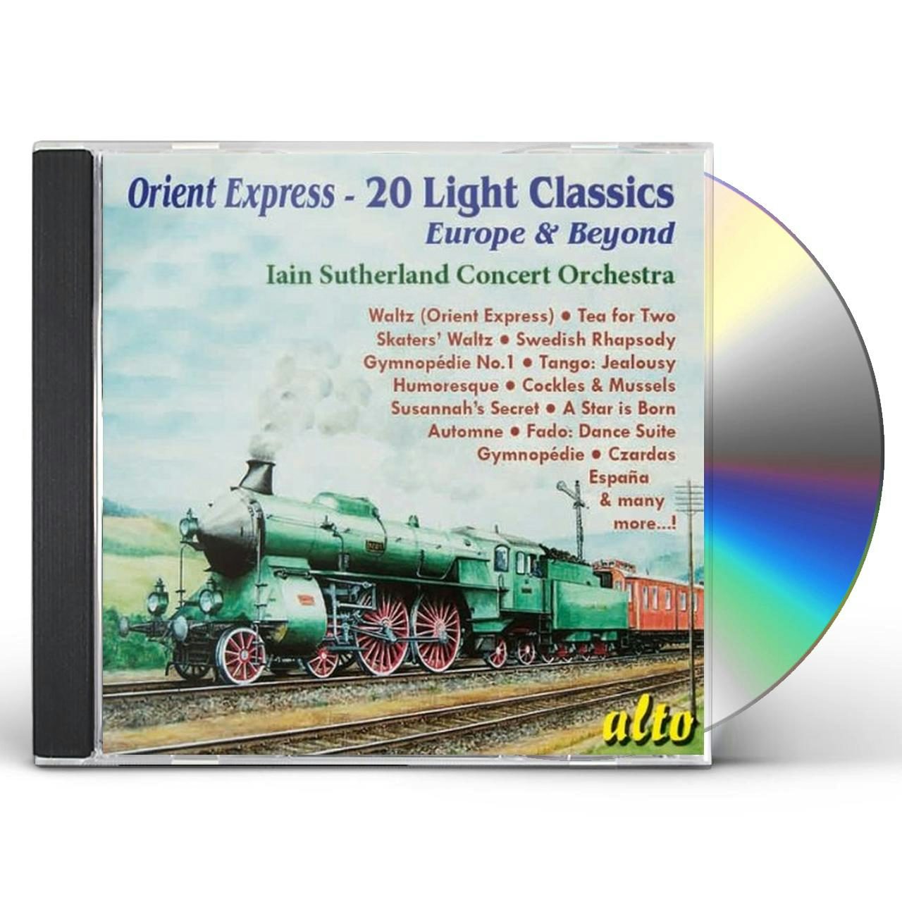 Iain Sutherland ORIENT EXPRESS-20 LIGHT CLASSICS CD