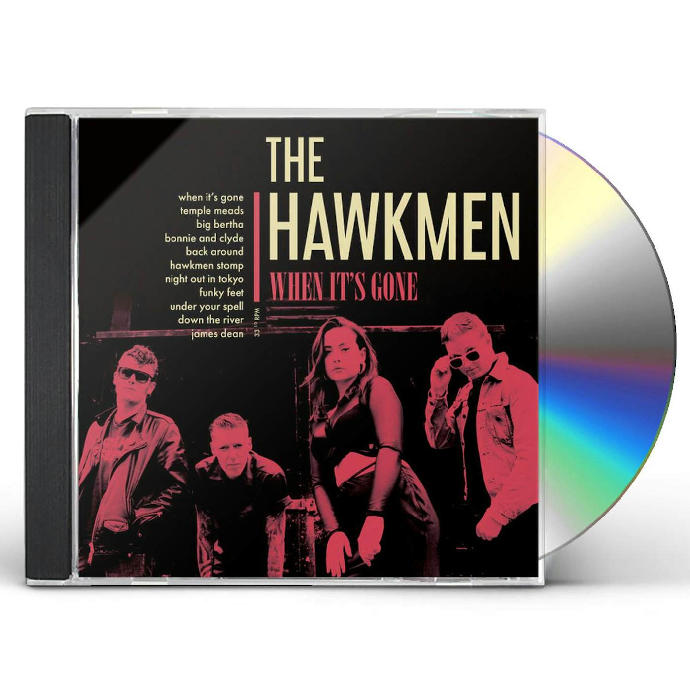 The Hawkmen WHEN IT'S GONE CD