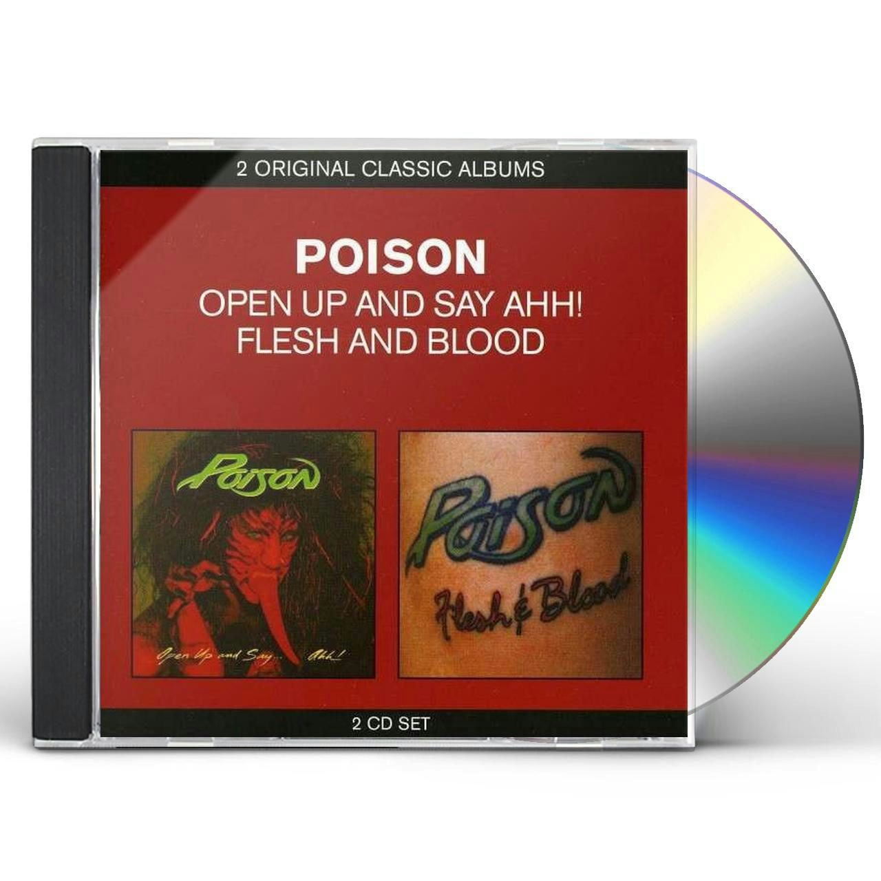 Poison OPEN UP & SAY AHH (20TH ANNIVERSARY EDITION) CD