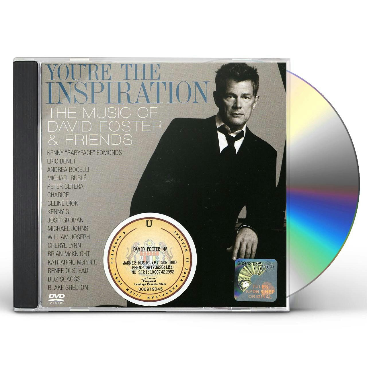 YOU'RE THE INSPIRATION: MUSIC OF DAVID FOSTER CD
