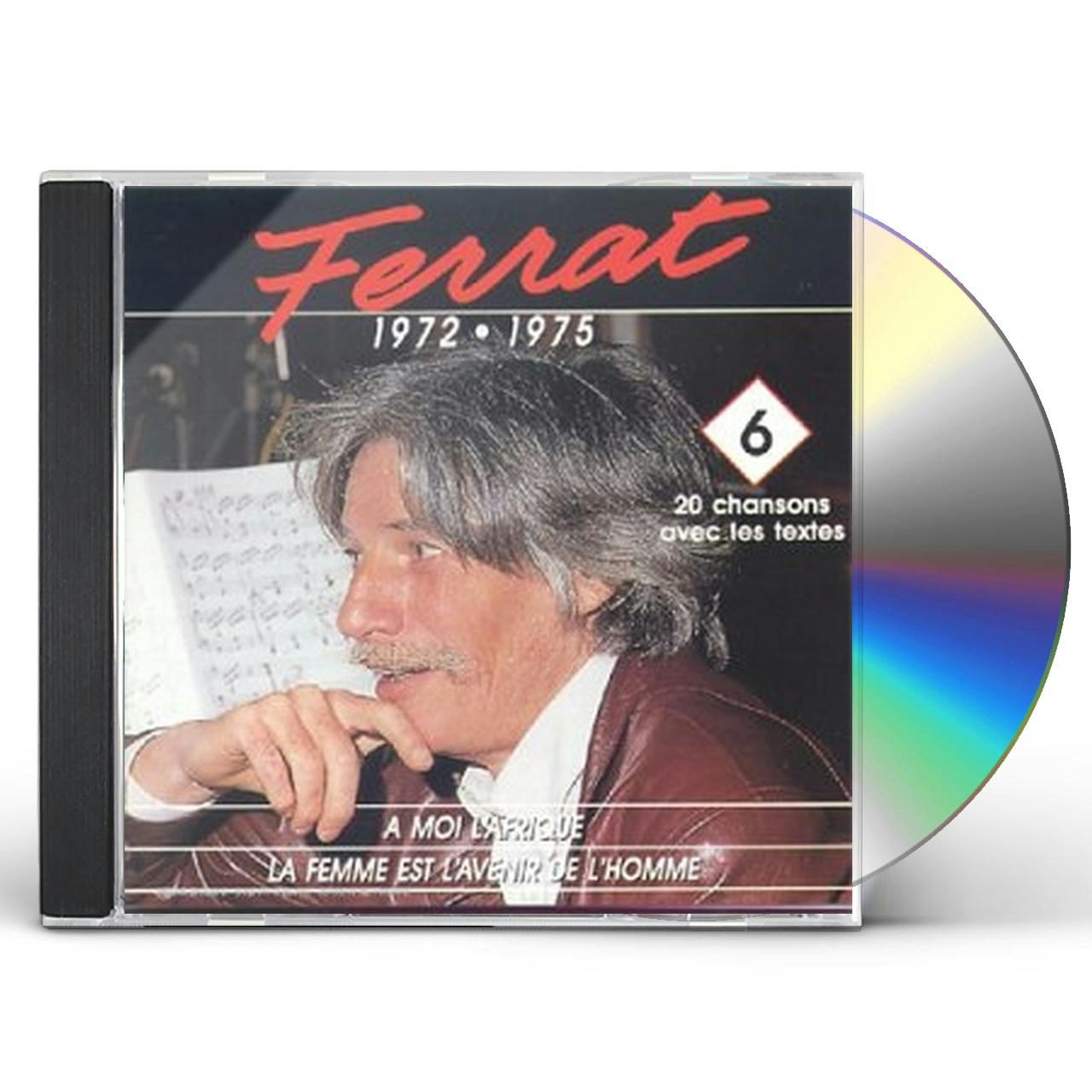 Jean Ferrat MOI L'AFRIQUE 6 CD