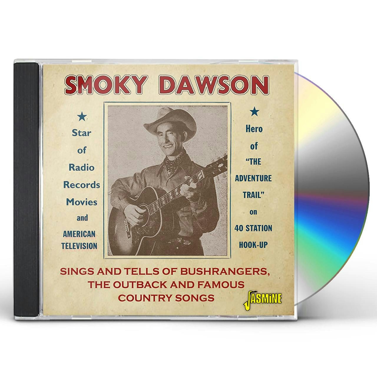 Smoky Dawson SINGS & TELLS OF BUSHRANGERS OUTBACK & FAMOUS CD