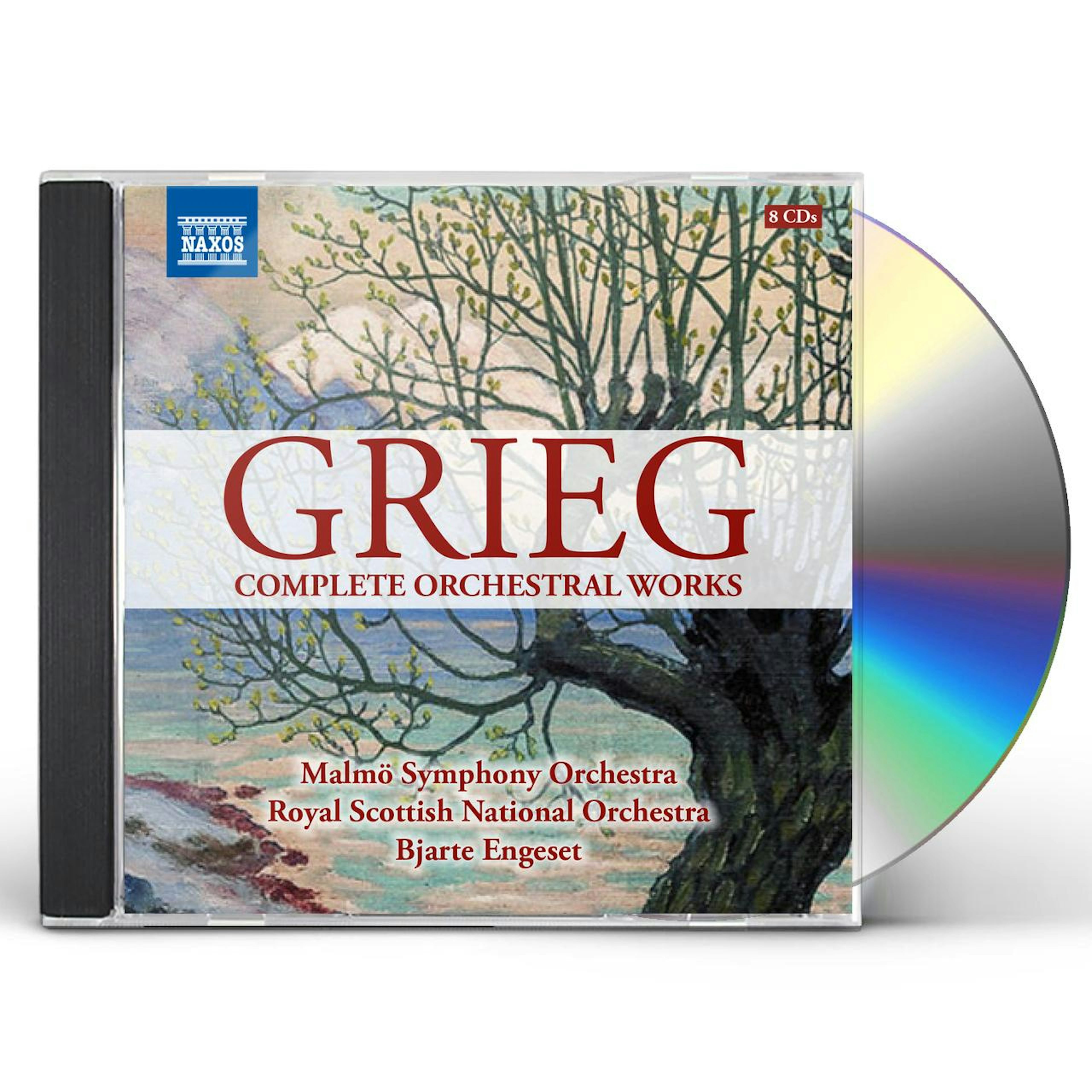 Edvard Grieg COMPLETE ORCHESTRAL WORKS CD