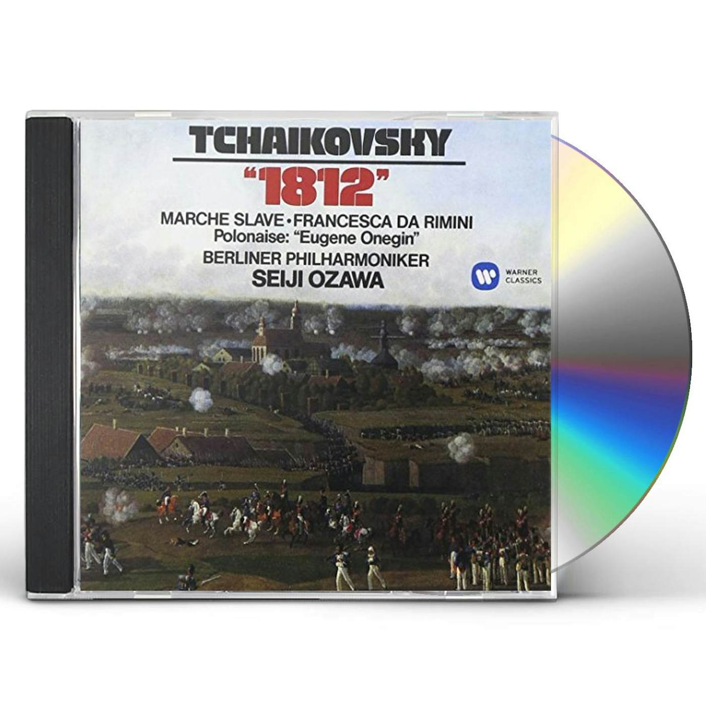 Seiji Ozawa TCHAIKOVSKY: 1812 MARCHE SLAVE CD