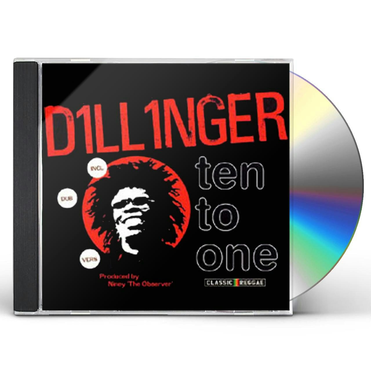 Dillinger TEN TO ONE CD
