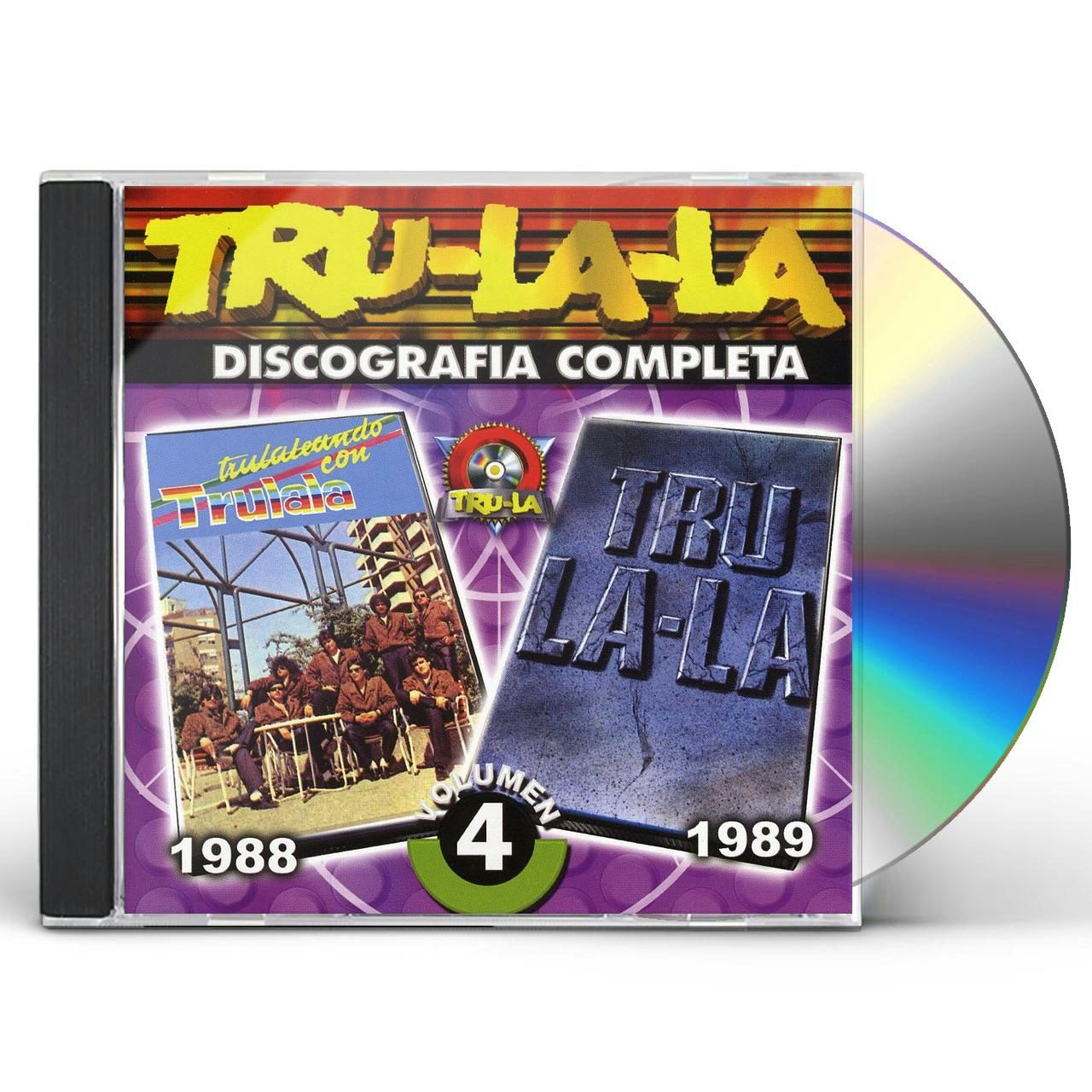 Tru La La DISCOGRAFIA COMPLETA 4 CD
