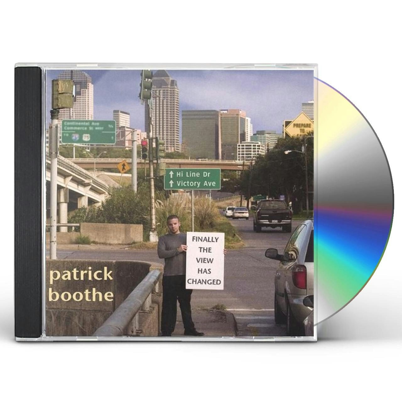 Patrick Boothe FINALLY THE VIEW HAS CHANGED CD