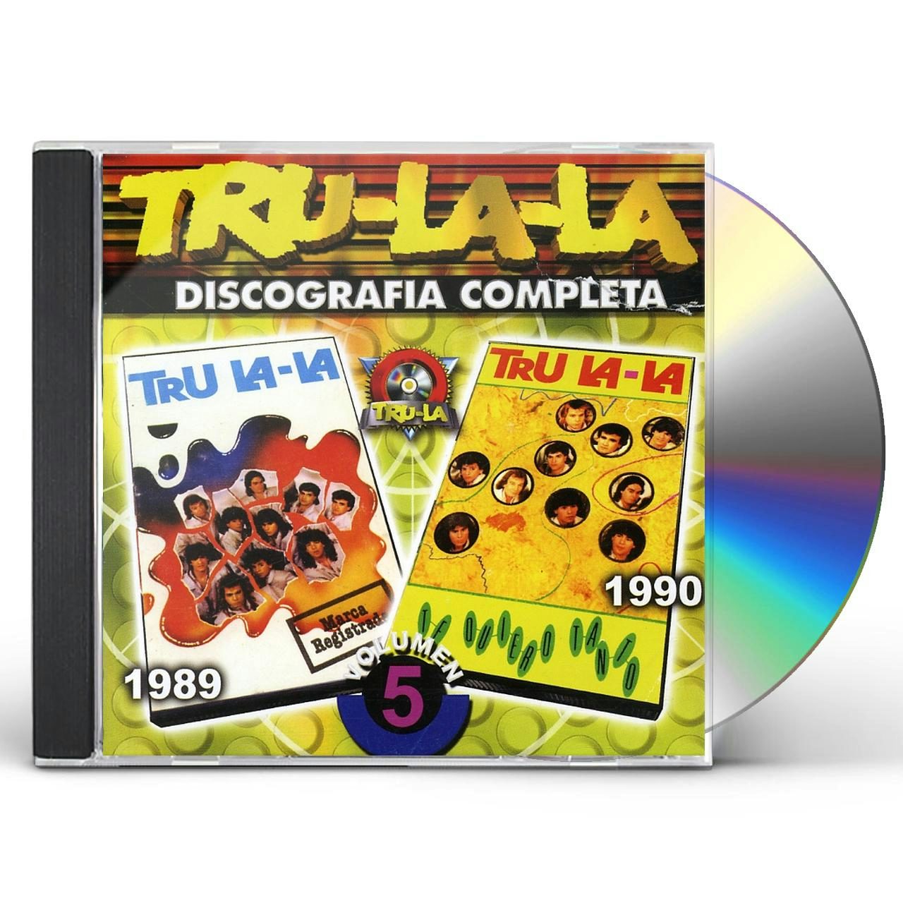 Tru La La DISCOGRAFIA COMPLETA 5 CD