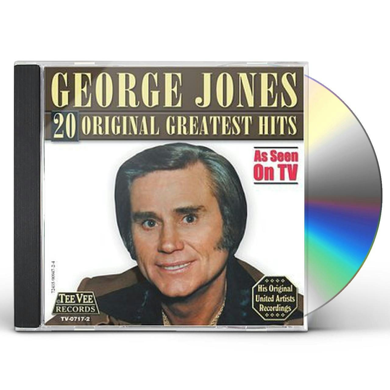 George Jones 20 ORIGINAL GREATEST HITS CD