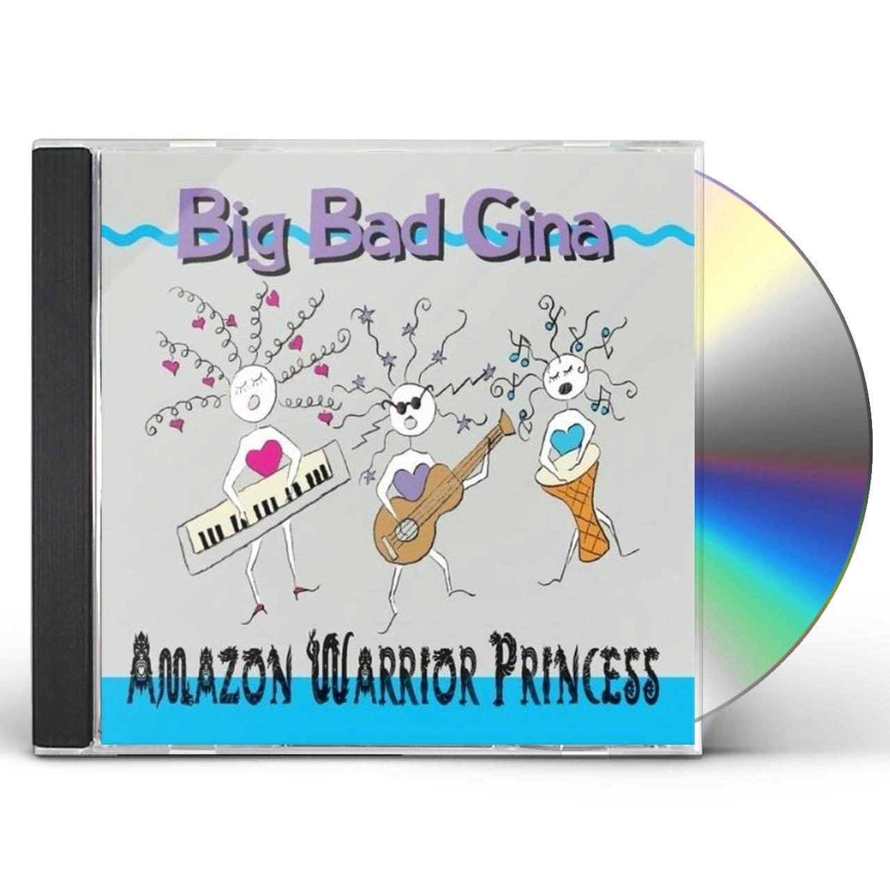 Big Bad Gina AMAZON WARRIOR PRINCESS CD