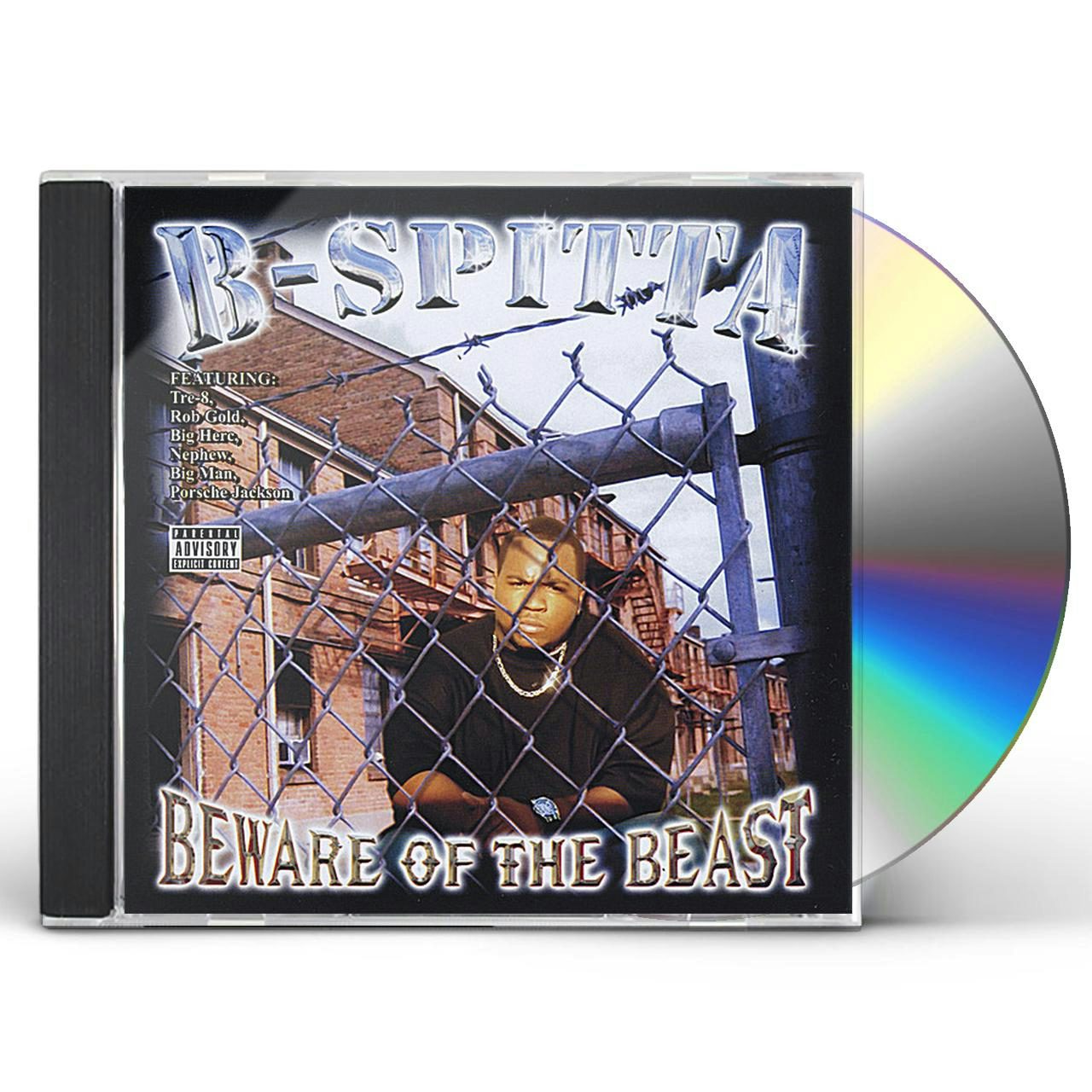 B-Spitta BEWARE OF THE BEAST CD