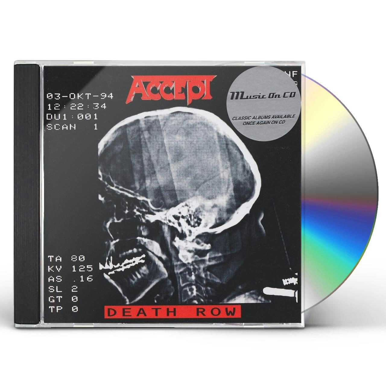 Accept DEATH ROW (24BIT REMASTERED) CD