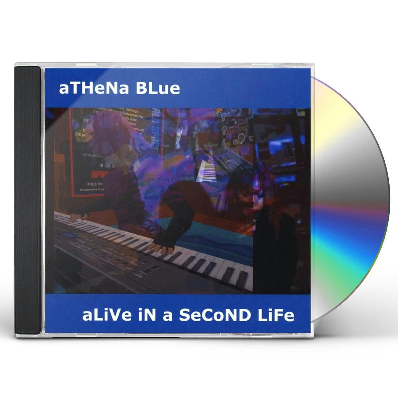 Athena Blue ALIVE IN A SECOND LIFE CD