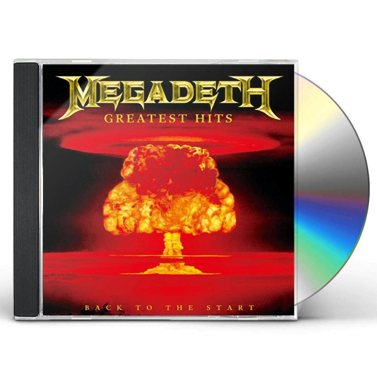 Megadeth GREATEST HITS: BACK TO THE START CD