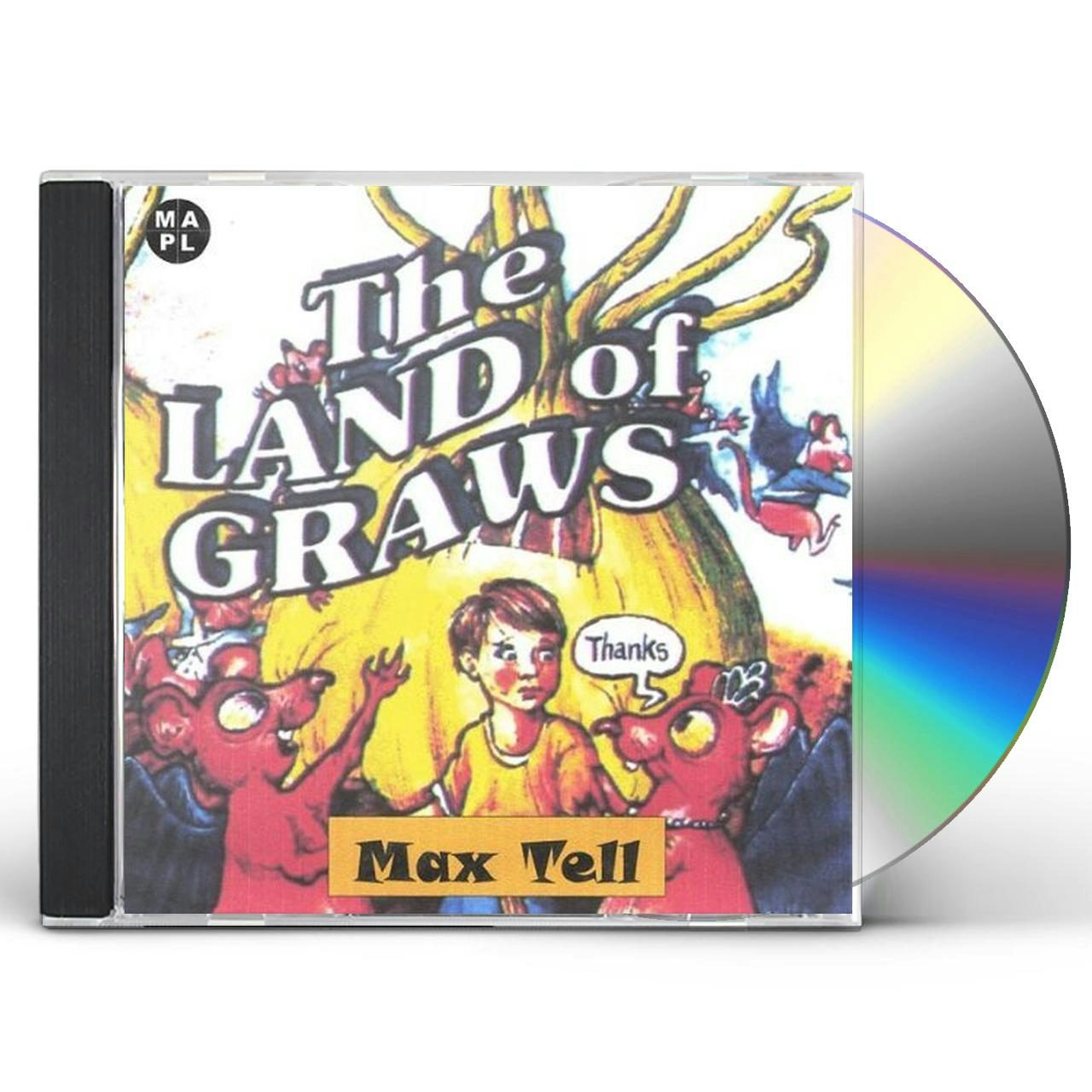Max Tell LAND OF GRAWS CD