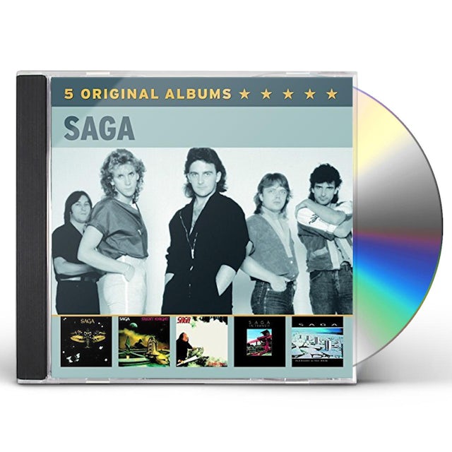 Saga 5 ORIGINAL ALBUMS CD