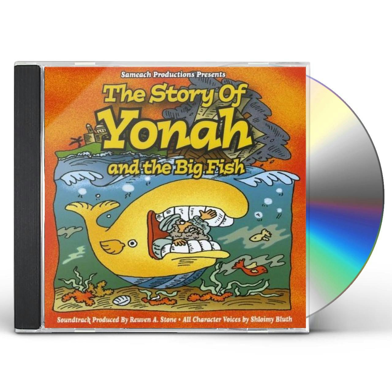 Moshe Yess & Reuven Stone STORY OF YONAH & THE BIG FISH CD