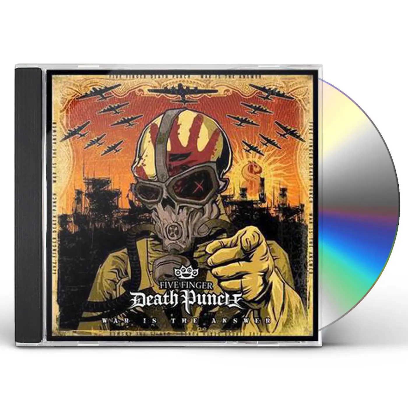 Five Finger Death Punch WAR IS THE ANSWER (REISSUE) (MGM) CD