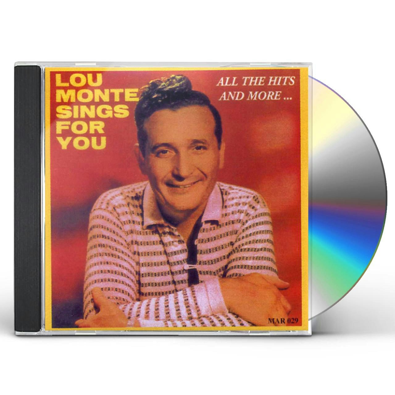 Lou Monte SINGS FOR YOU CD