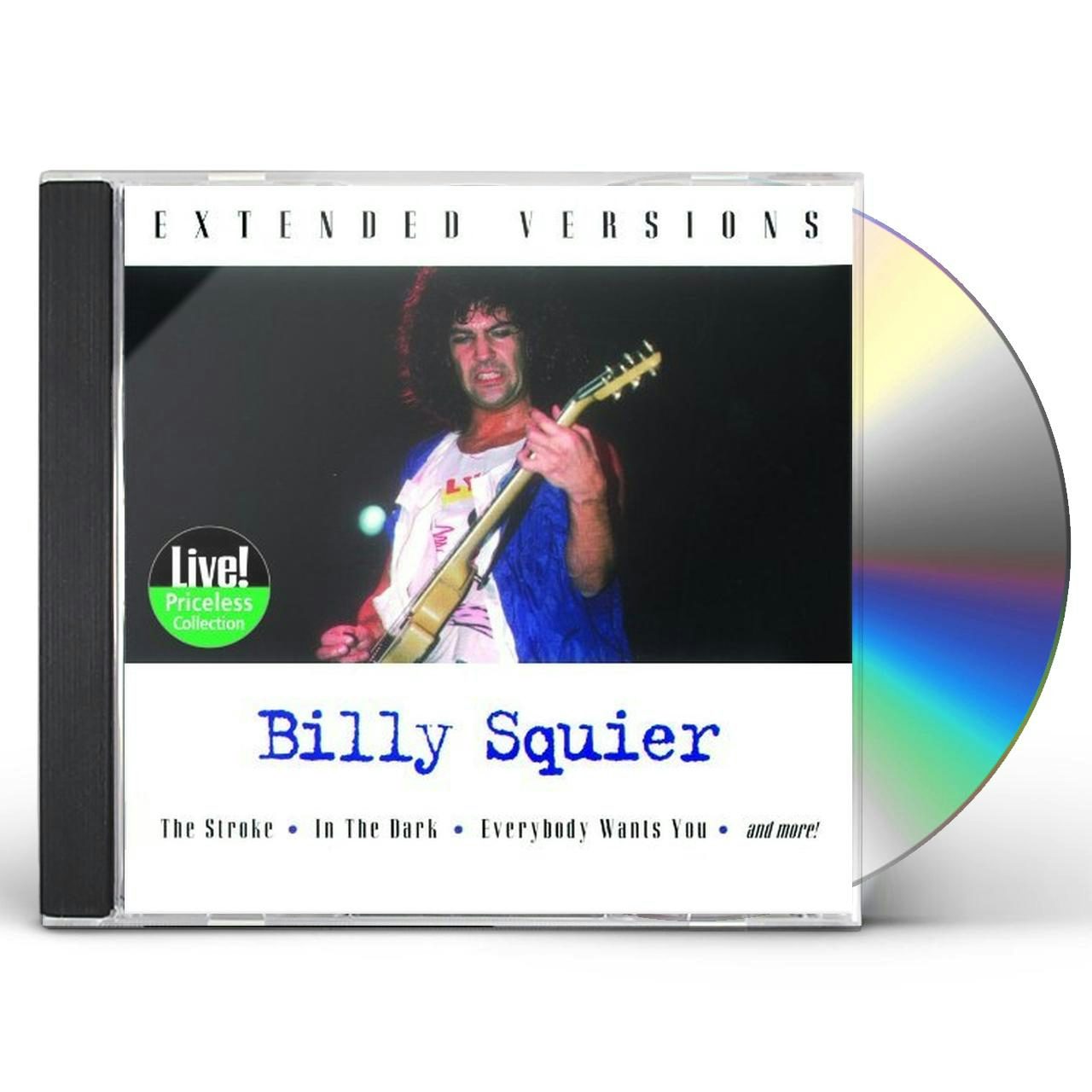 Billy Squier Store: Official Merch & Vinyl