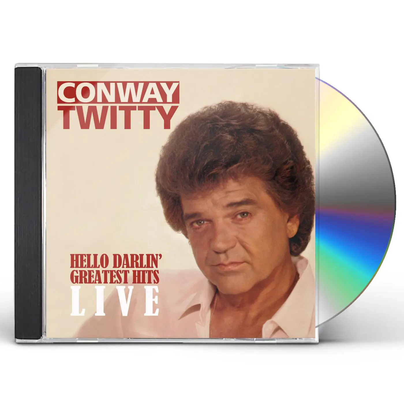 Conway Twitty HELLO DARLIN: GREATEST HITS LIVE CD
