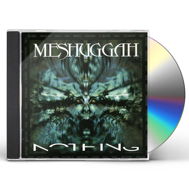 Meshuggah NOTHING CD