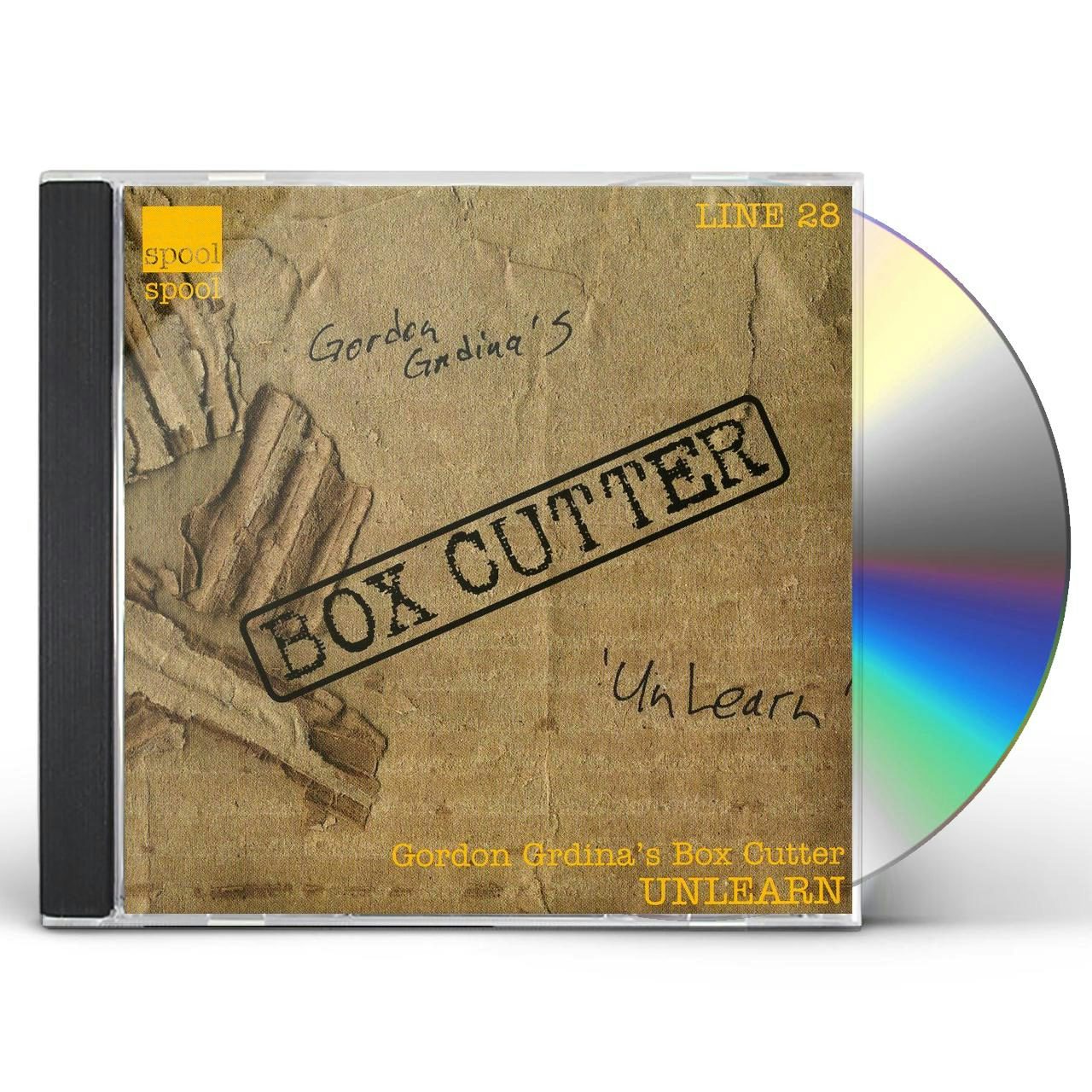Gordon Grdina's Box Cutter UNLEARN CD