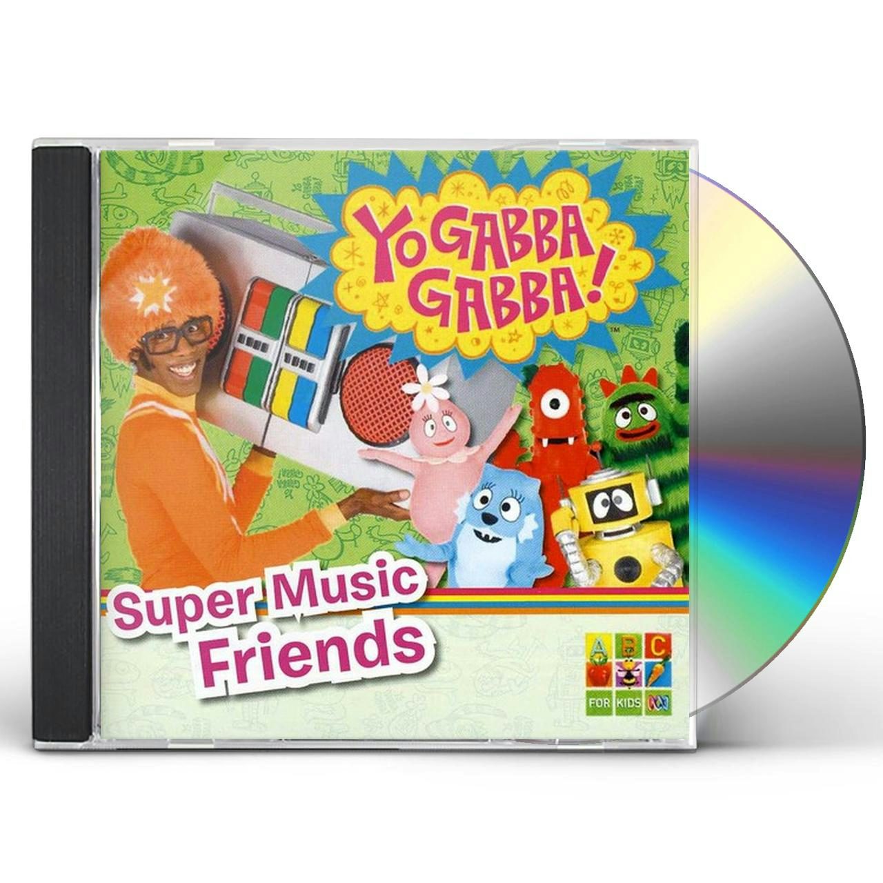 Yo Gabba Gabba SUPER MUSIC FRIENDS CD