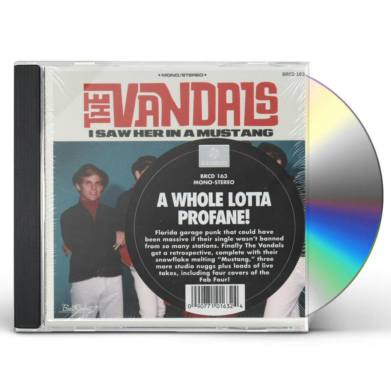 The Vandals I SAW HER IN A MUSTANG CD