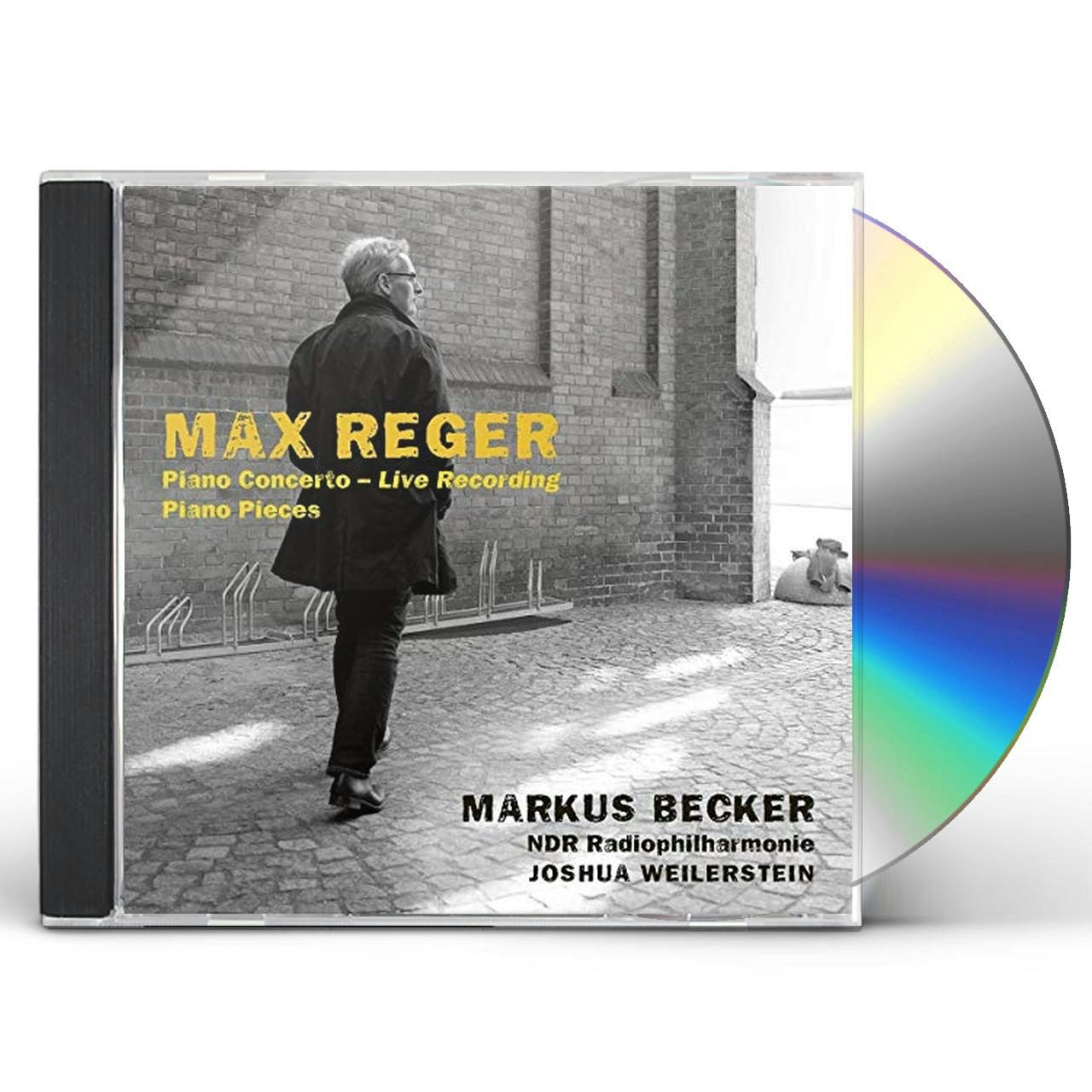 Markus Becker REGER: PIANO CONCERTO; PIANO PIECES CD