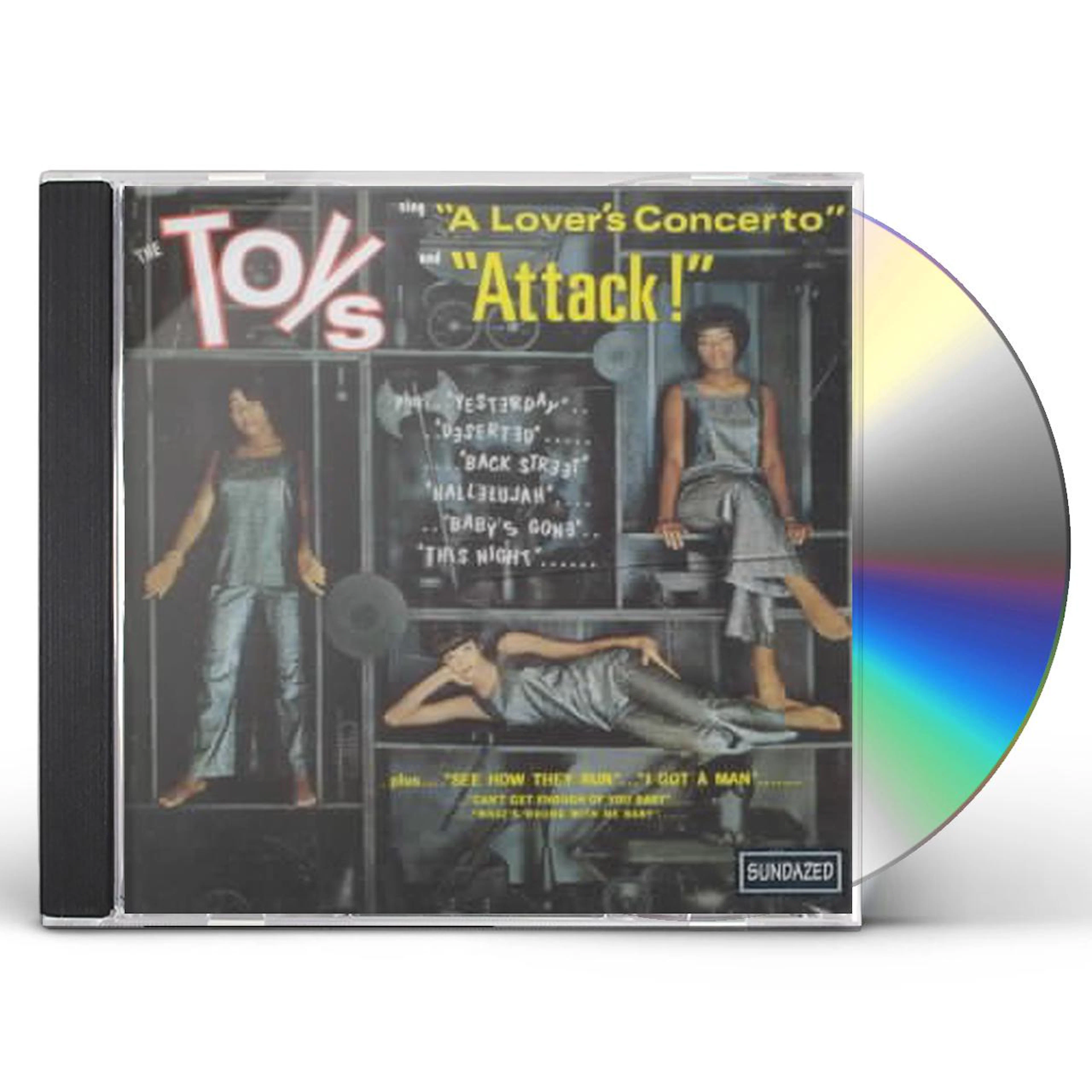 THE TOYS Lovers Concerto/Attack! CD