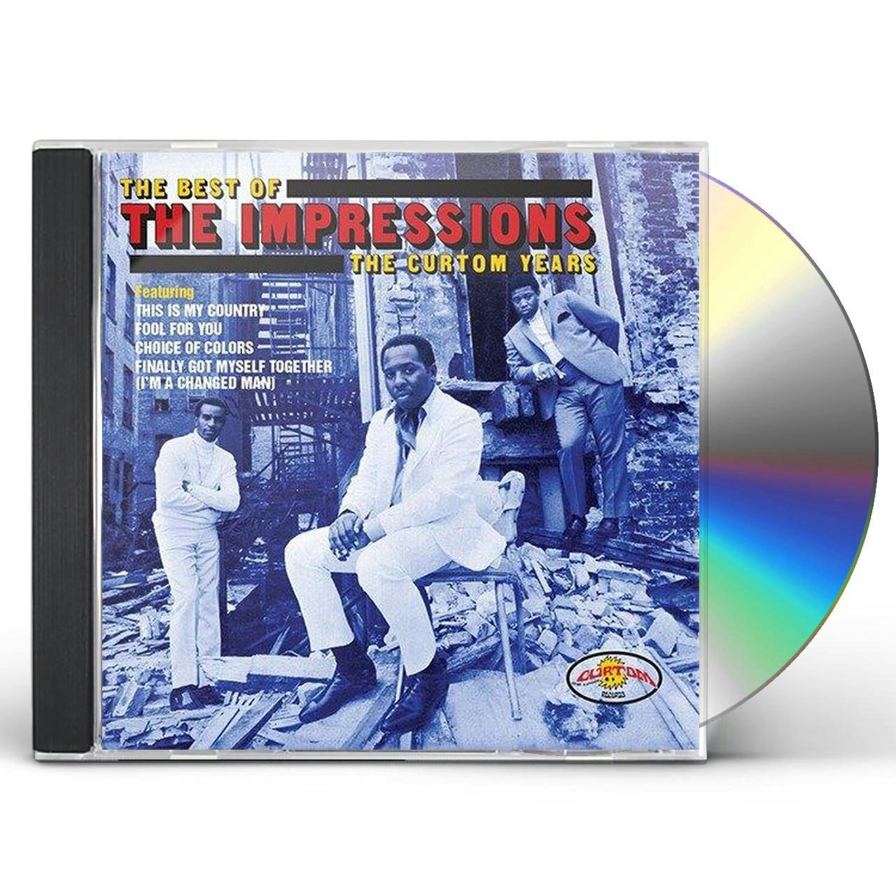 BEST OF THE IMPRESSIONS: THE CURTOM YEARS CD