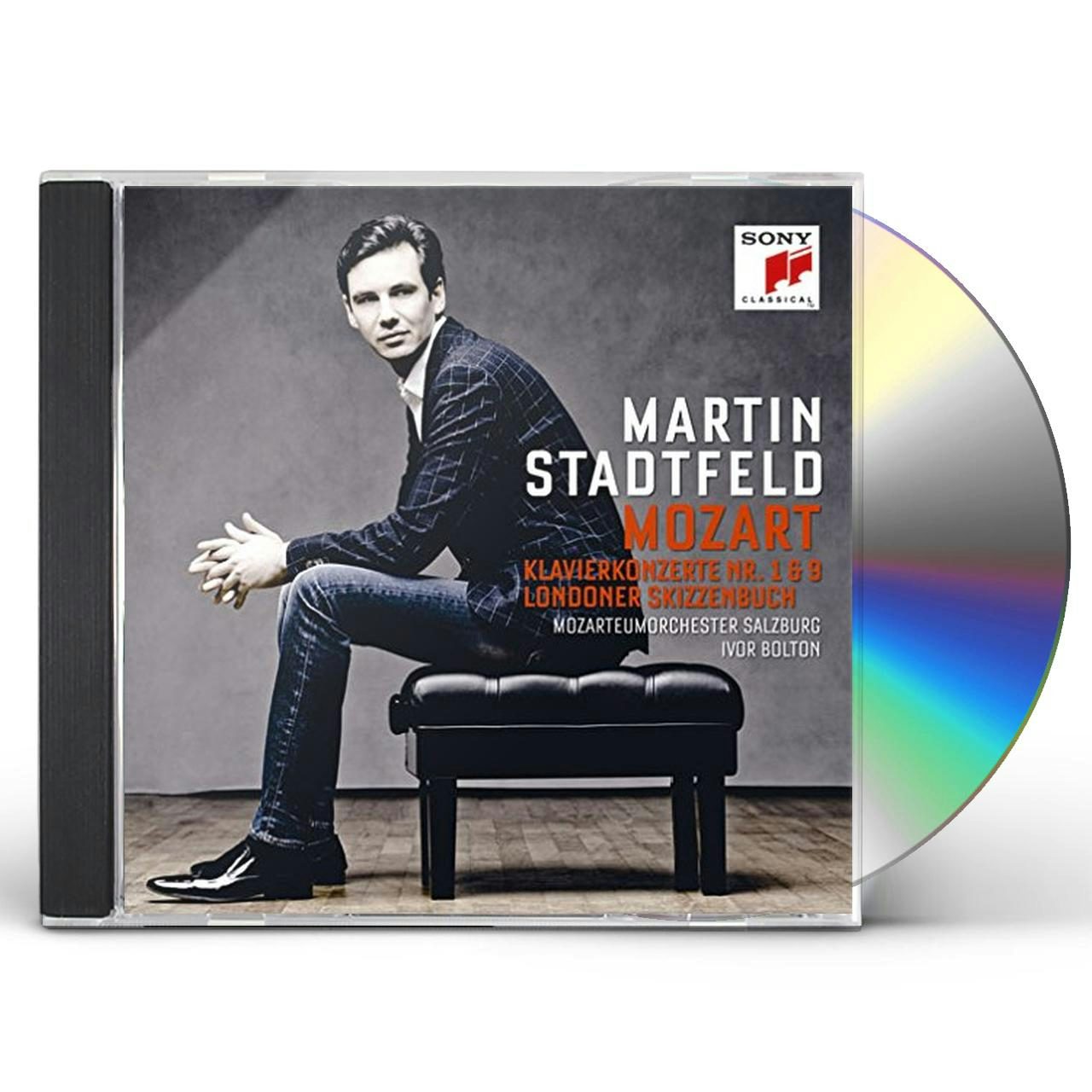 Martin Stadtfeld MOZART:PIANO CONCERTO NO.1 & NO.9 ET CD