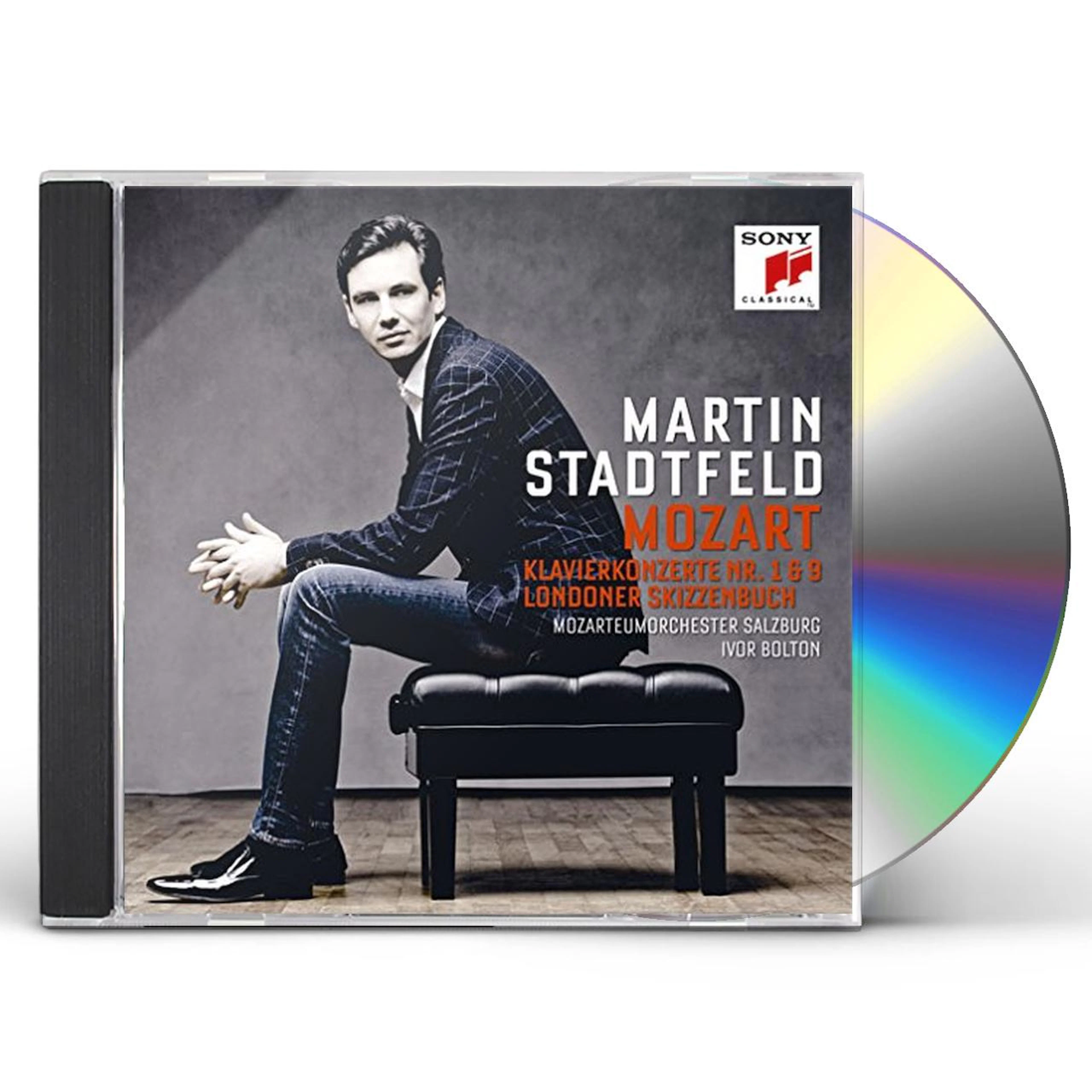 Martin Stadtfeld MOZART:PIANO CONCERTO NO.1 & NO.9 ET CD