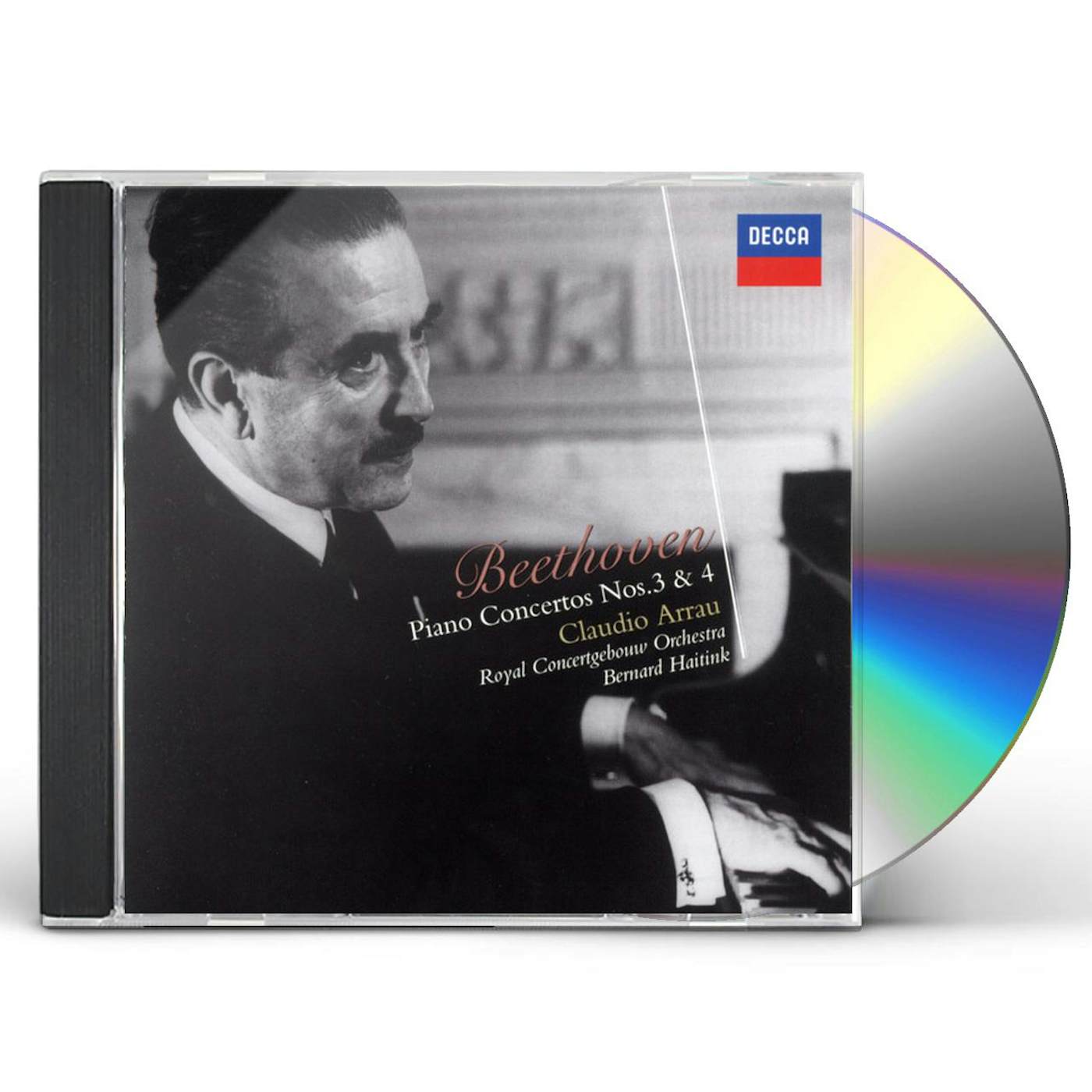 Claudio Arrau BEETHOVEN: PIANO CONCERTOS NOS CD